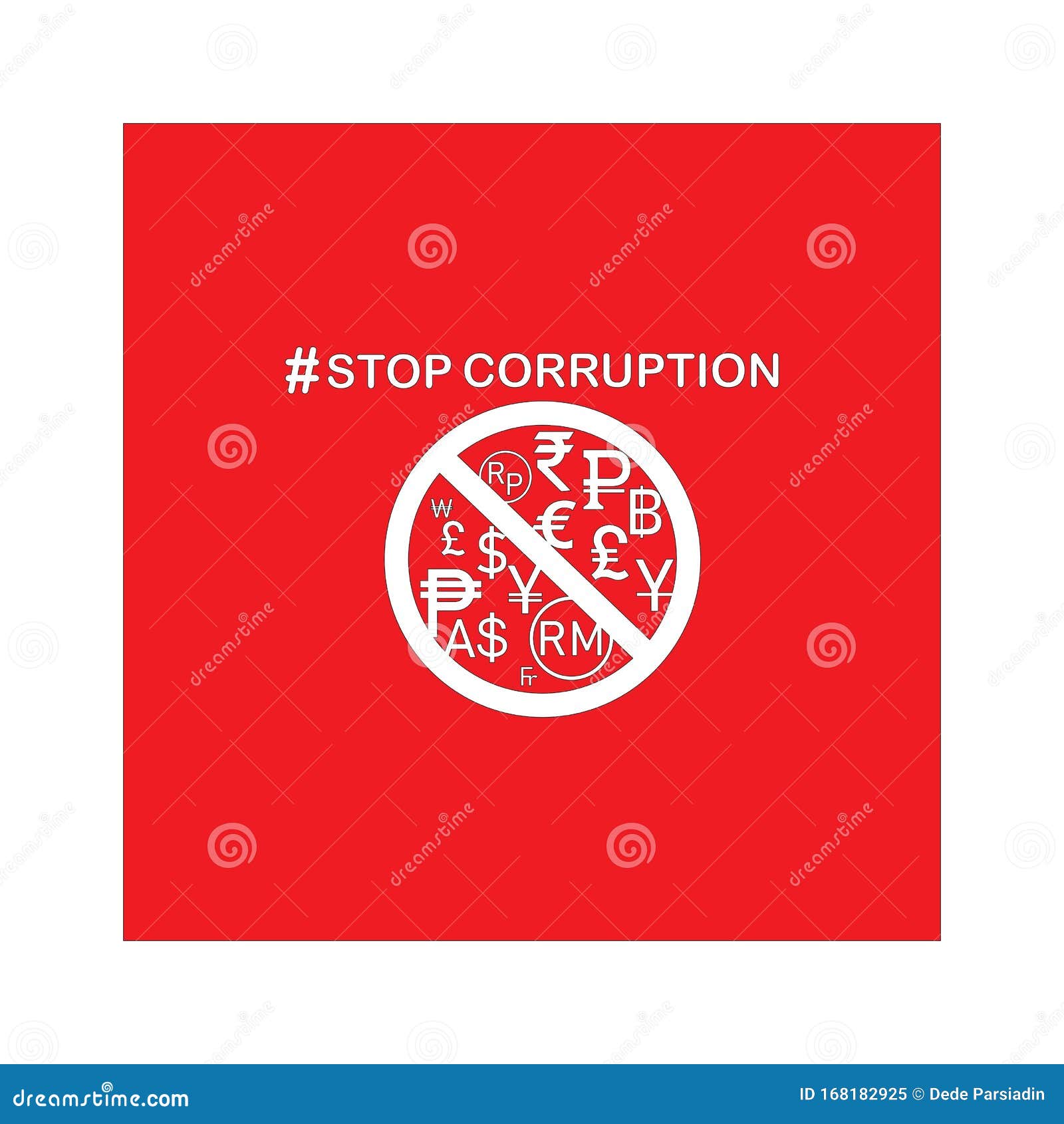 World corruption day stock vector. Illustration of venal - 168182925
