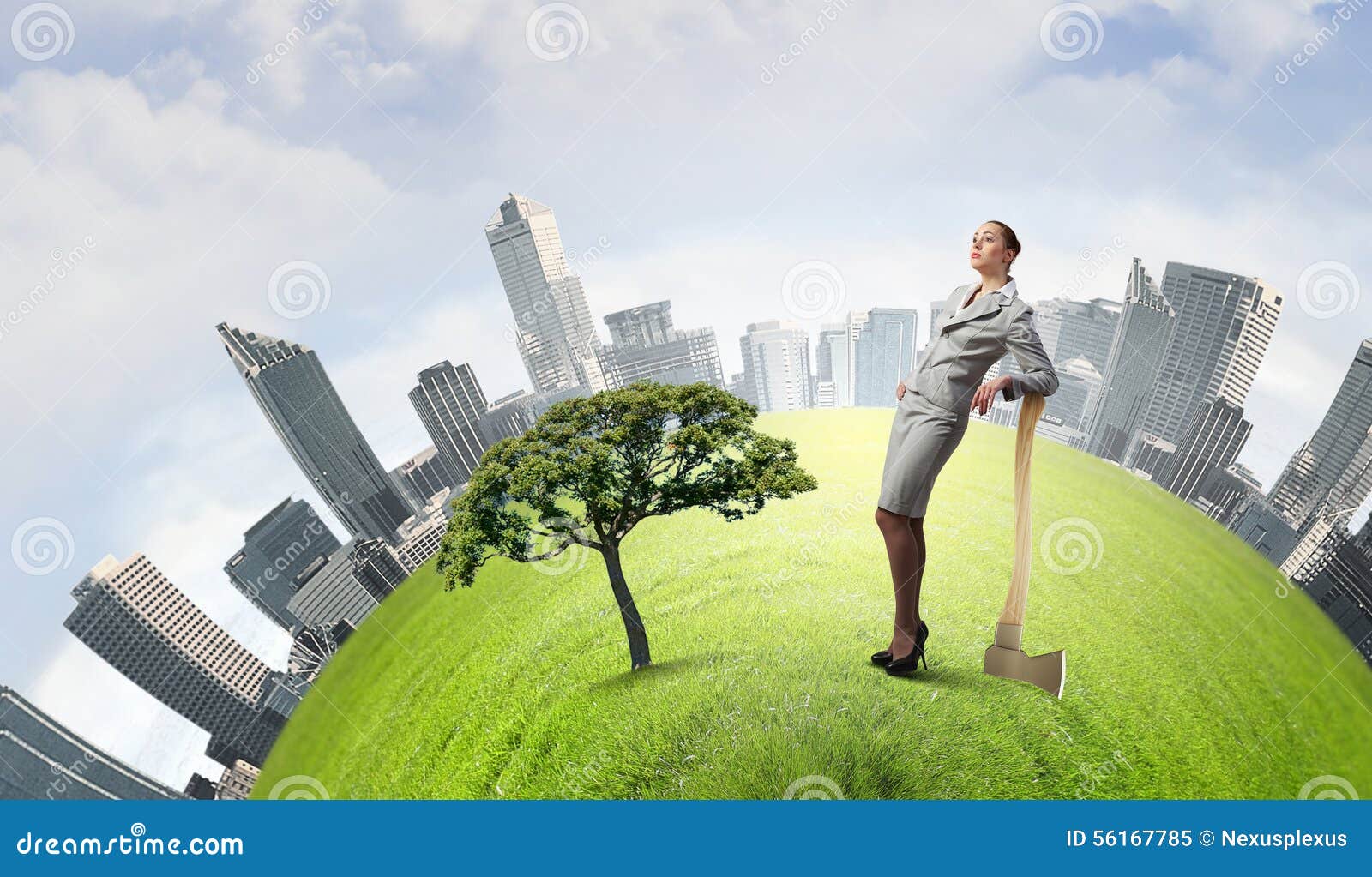Stop cutting trees stock image. Image of lungs, destroy - 56167785