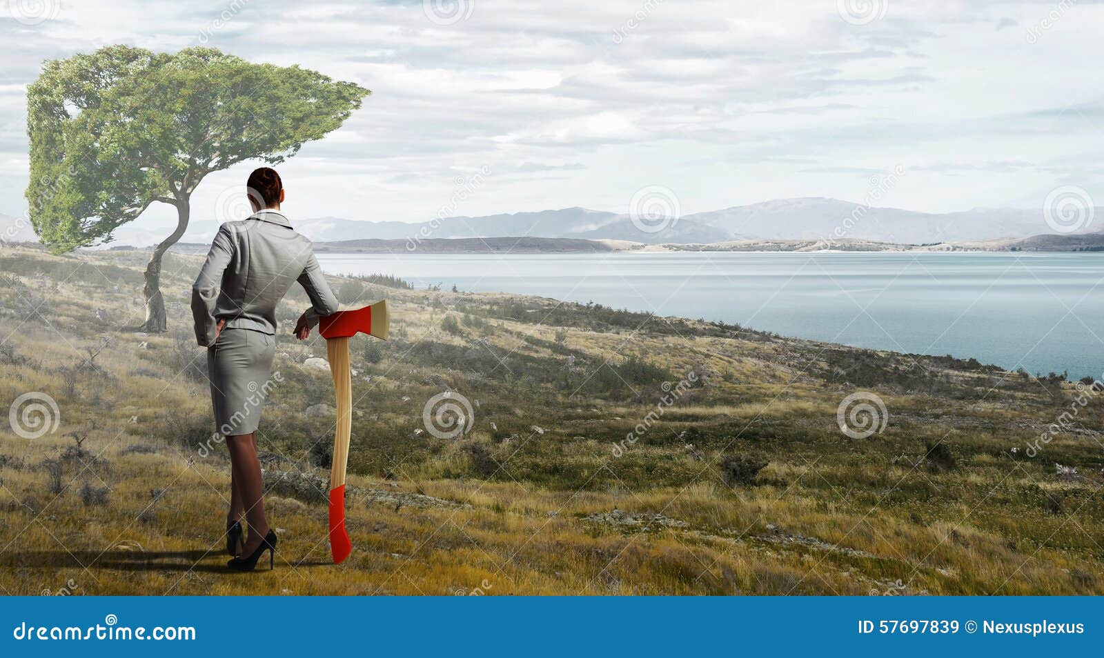 Stop cutting trees stock image. Image of ecology, destroy - 57697839
