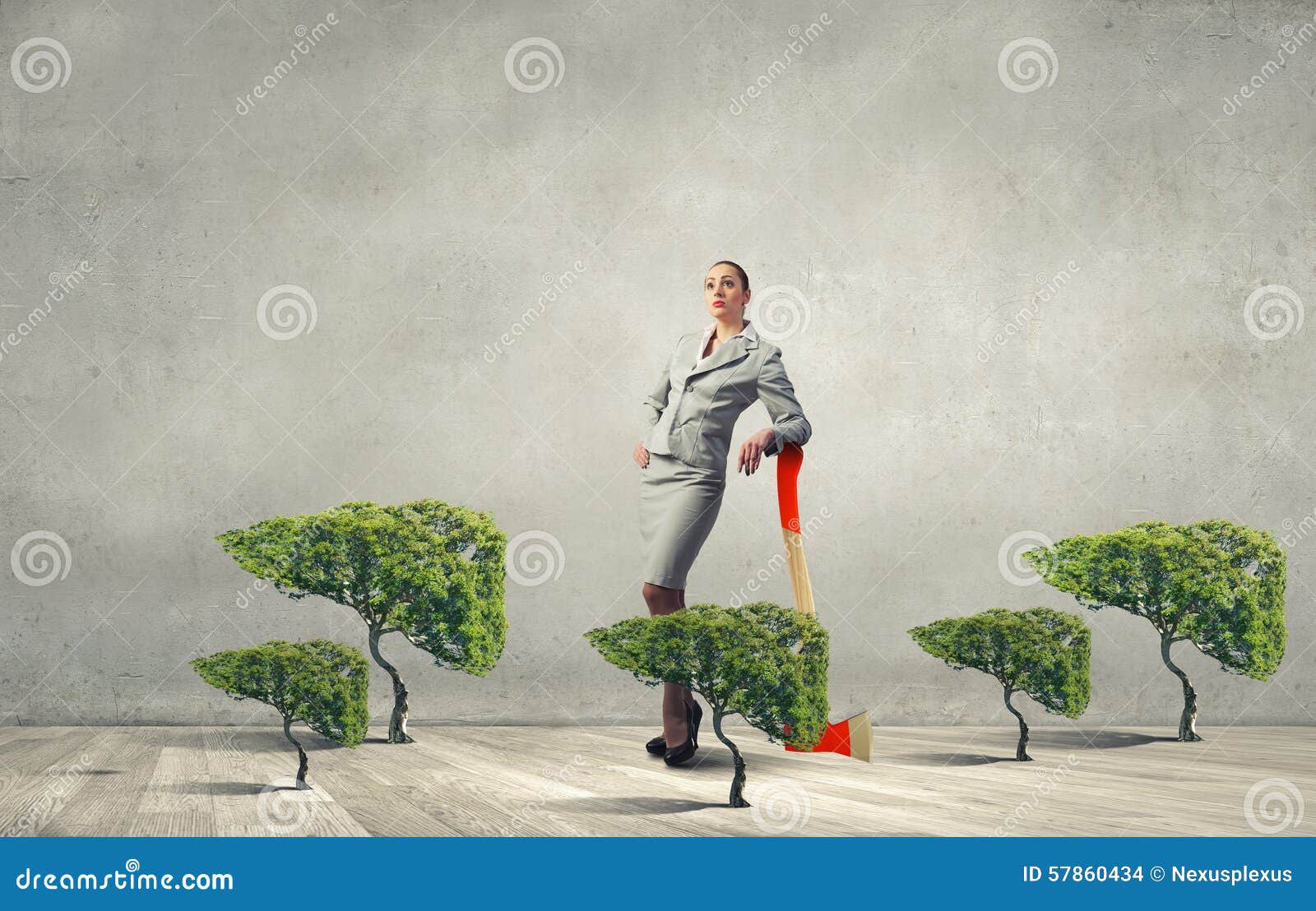 Stop cutting trees stock photo. Image of health, nature - 57860434