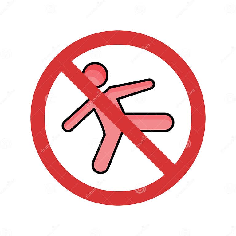 Stop Dance Isolated Vector Icon Which Can Easily Modify or Edit Stock ...