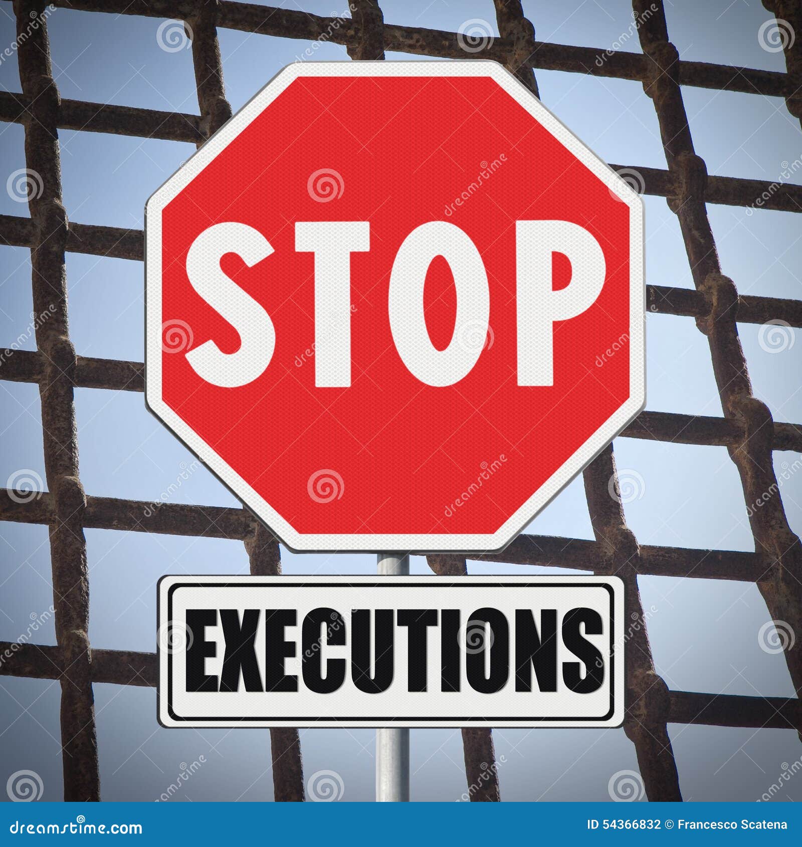 Stop Death Penalty Written on Road Sign Stock Photo - Image of feelings ...