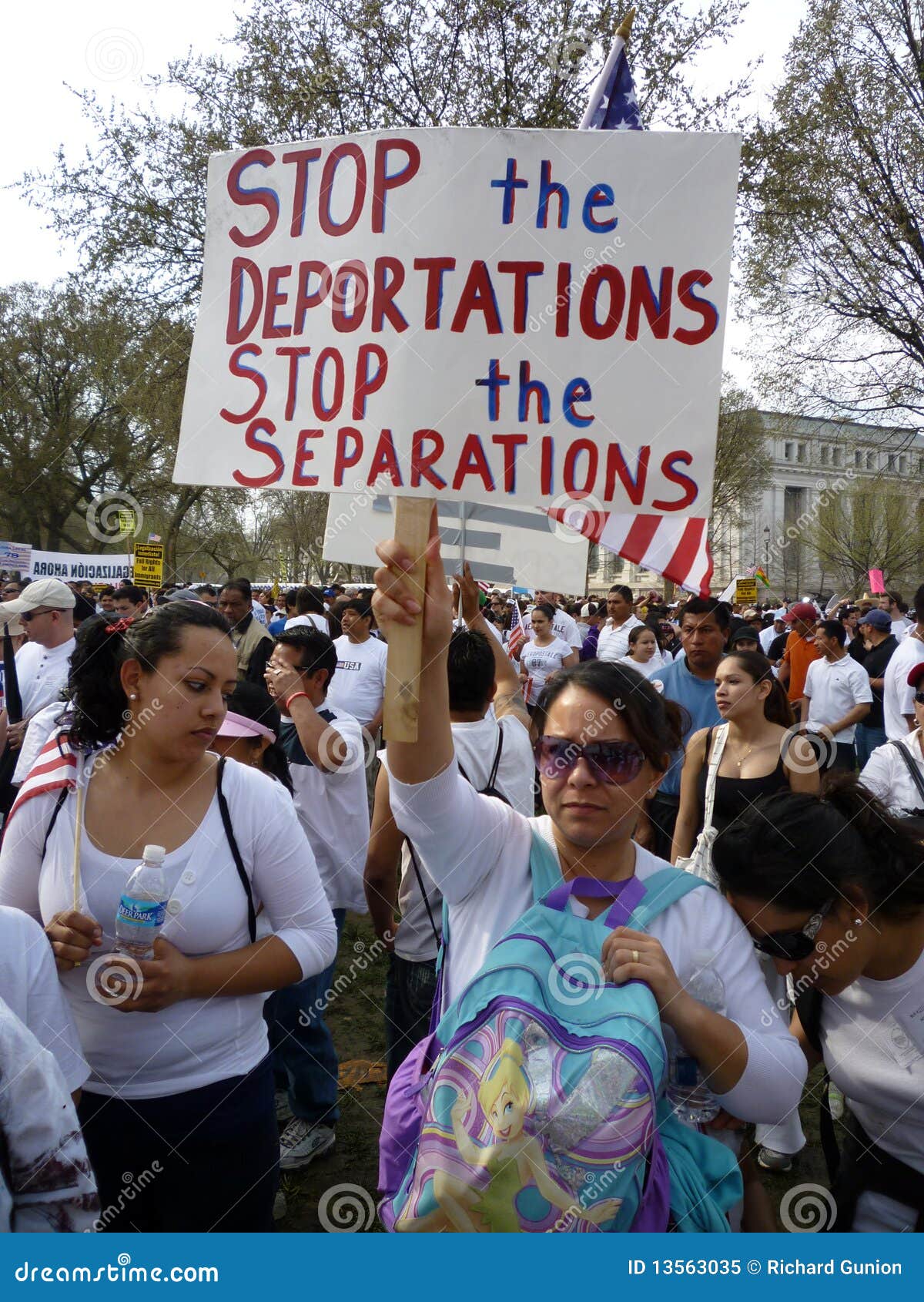 Stop the Deportations editorial image. Image of politics - 13563035