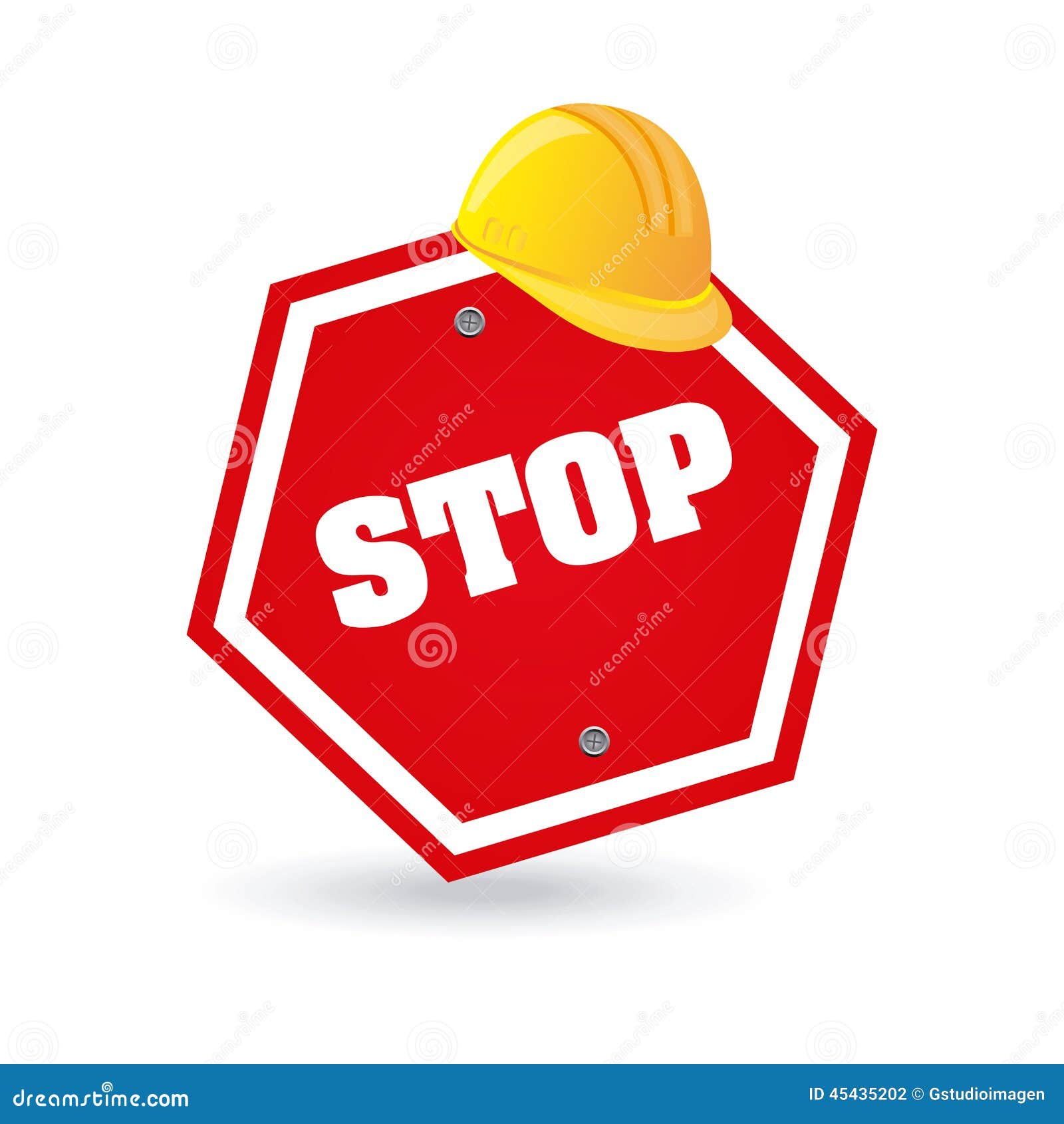 Stop design stock illustration. Illustration of construction - 45435202