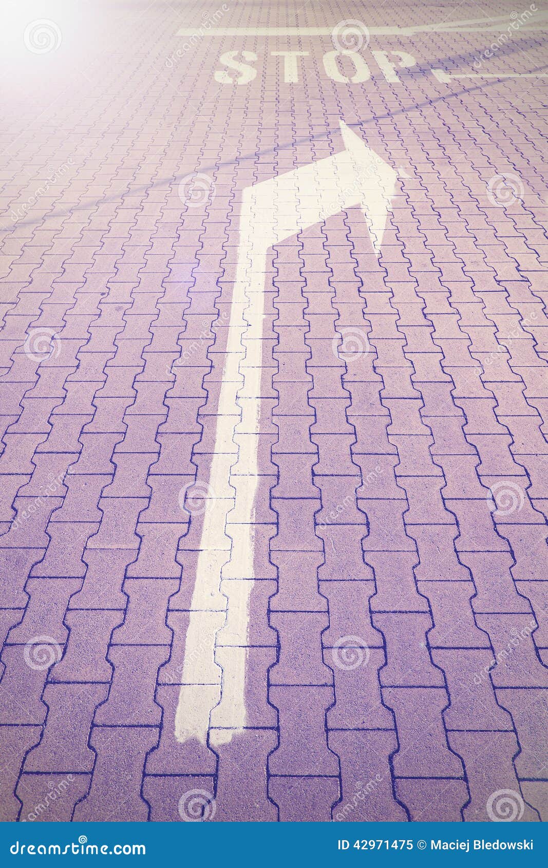 Stop and Direction Street Sign Stock Image - Image of conceptual ...