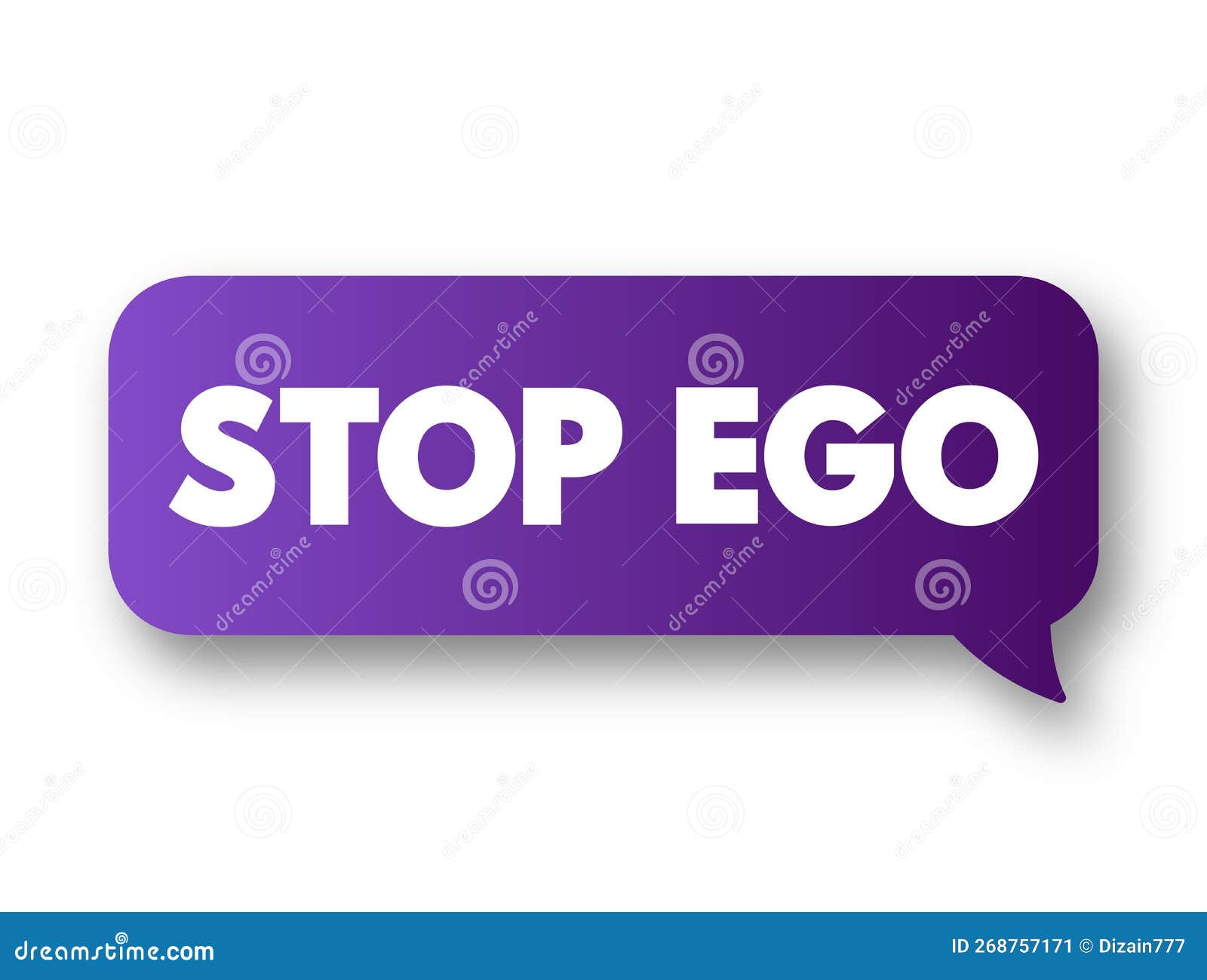 Stop Egoism Icon. Vector. No Egoism Sign. Prohibition Sign. No Egoism ...