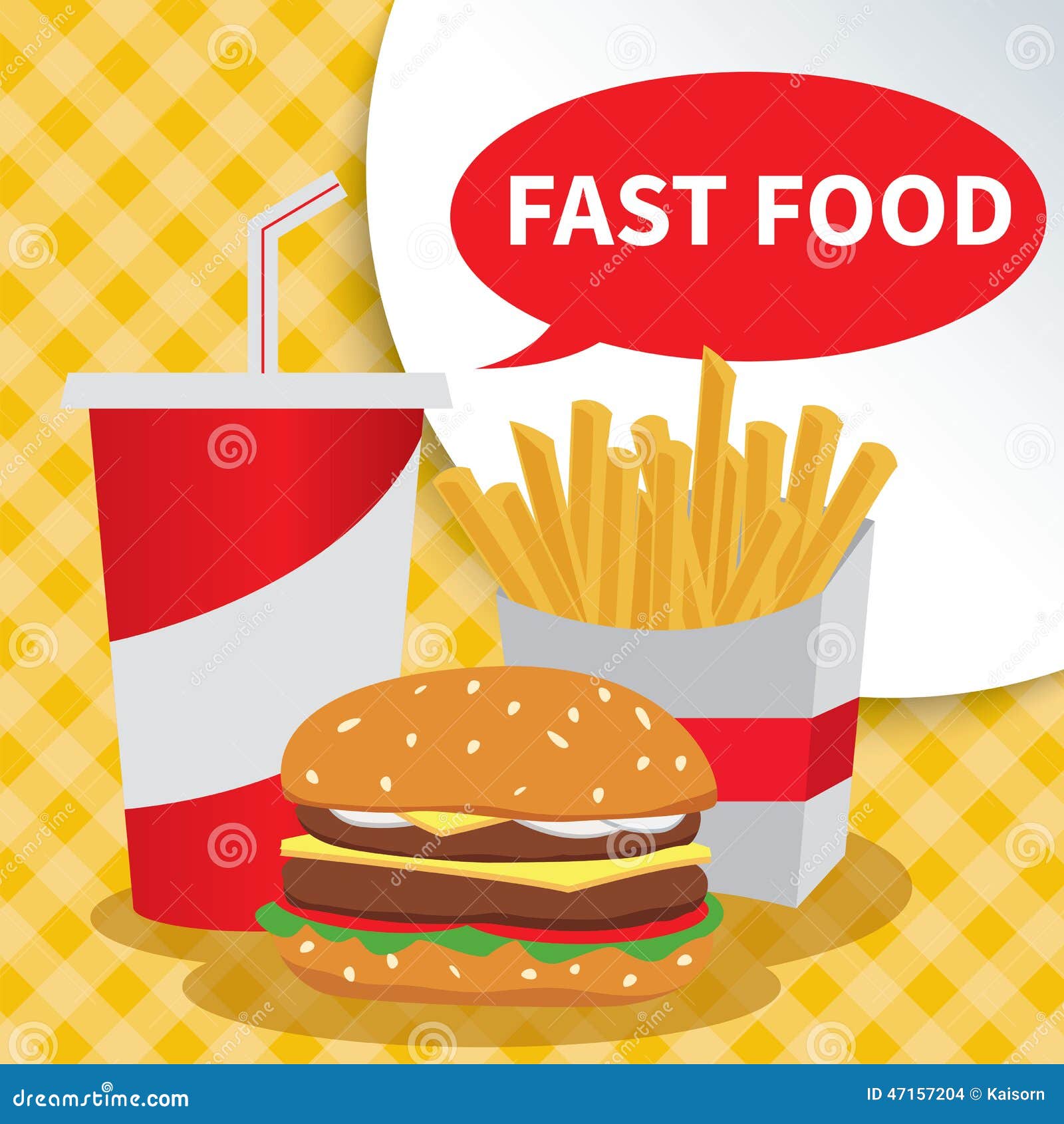 Stop fast food stock vector. Illustration of tomato, icon - 47157204