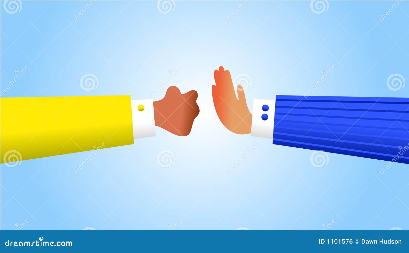 Peacemaker Stop Quarrel. Man Reconciles Angry People. People Swear ...