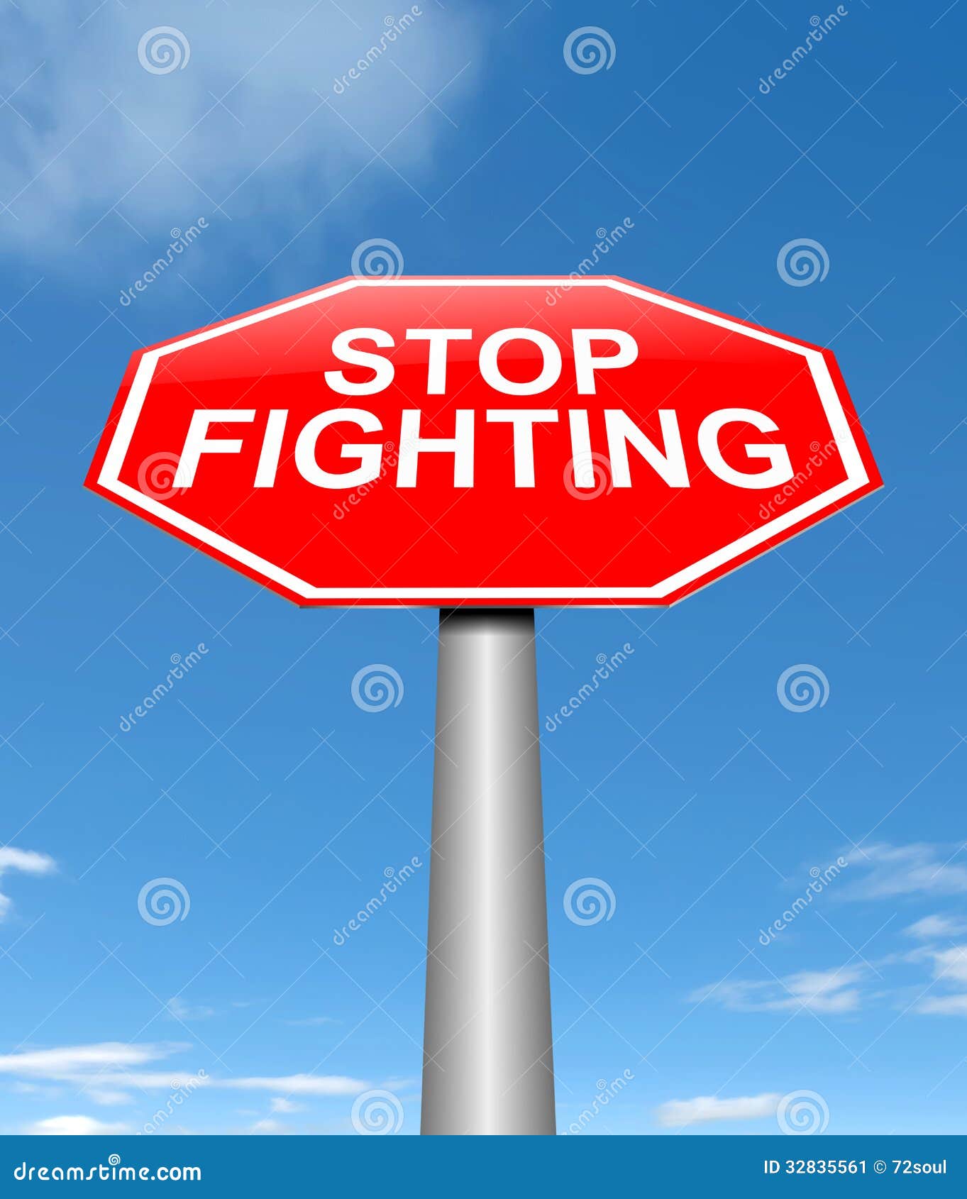 Stop fighting concept. stock illustration. Illustration of physical ...
