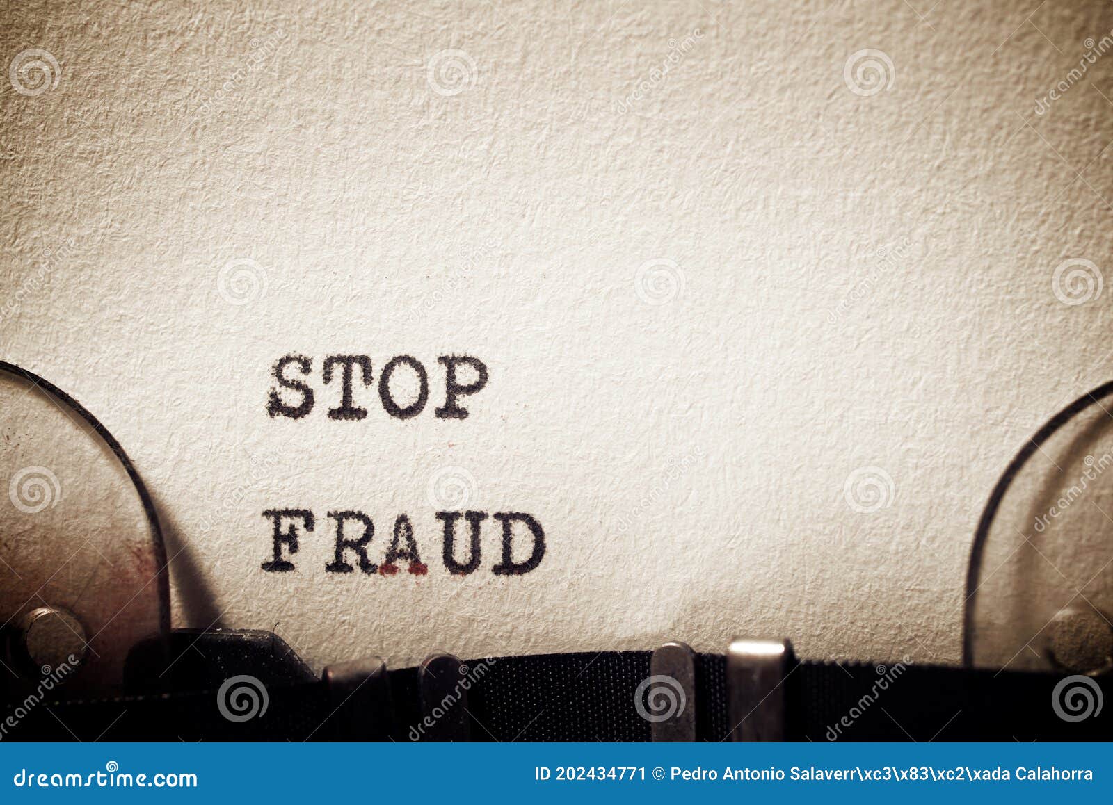 Stop fraud phrase stock image. Image of prevent, alert - 202434771