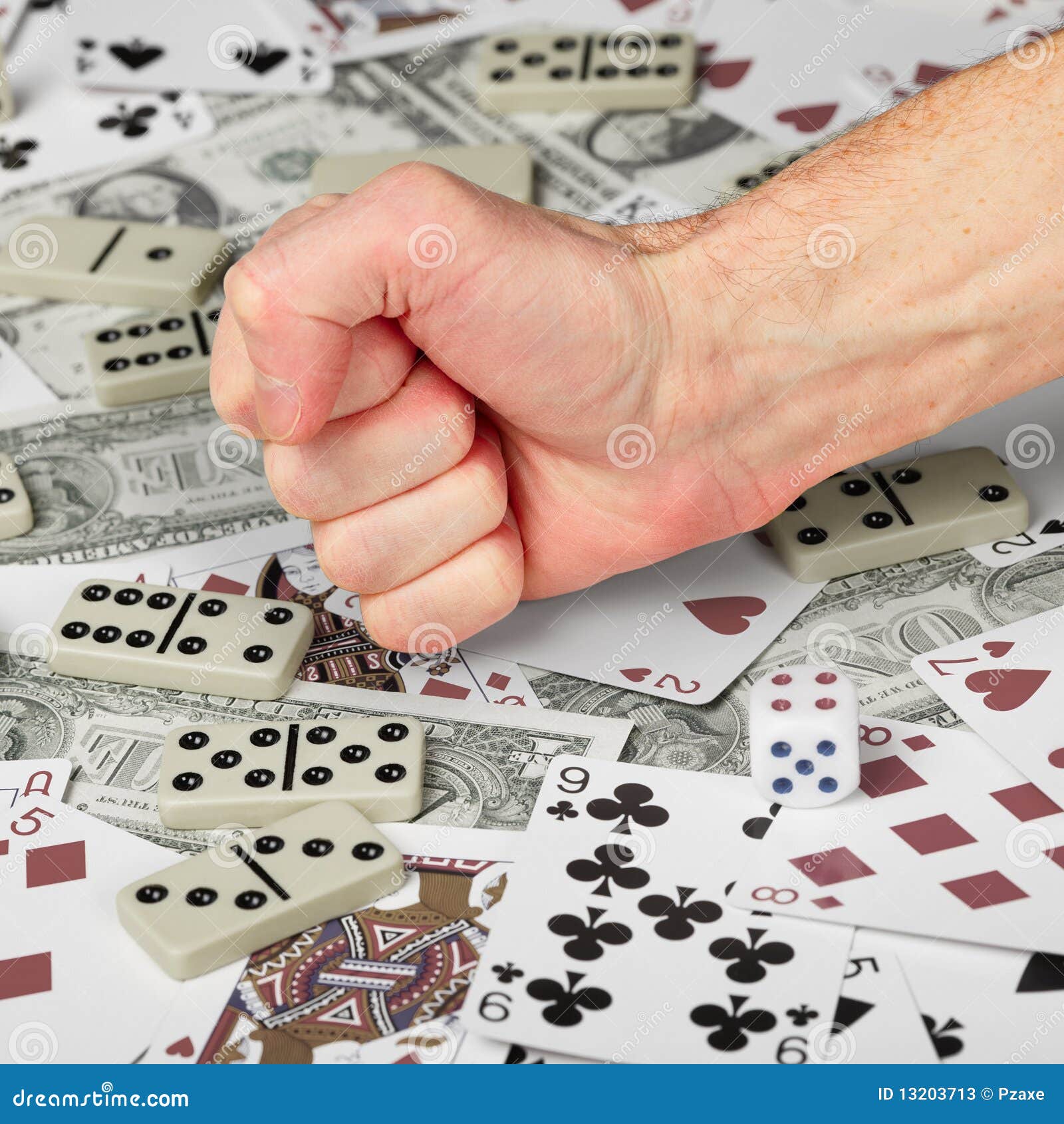 Stop gambling! stock image. Image of money, stop, bond - 13203713