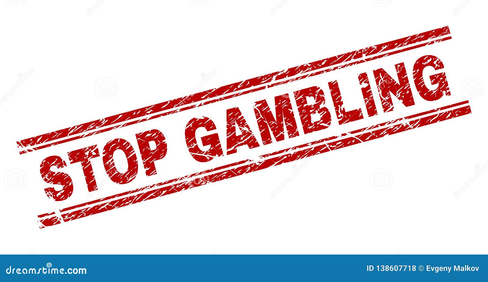 Scratched Textured STOP GAMBLING Stamp Seal Stock Vector - Illustration ...