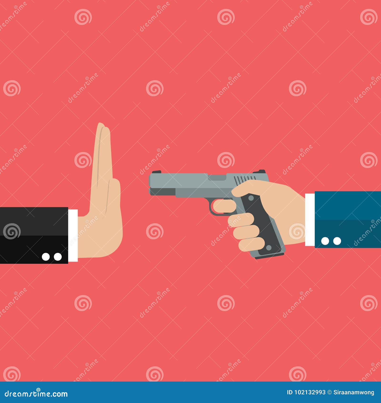 Stop Enemy Icon. No Enemy Sign, Icon. Vector. Prohibition Sign. No ...