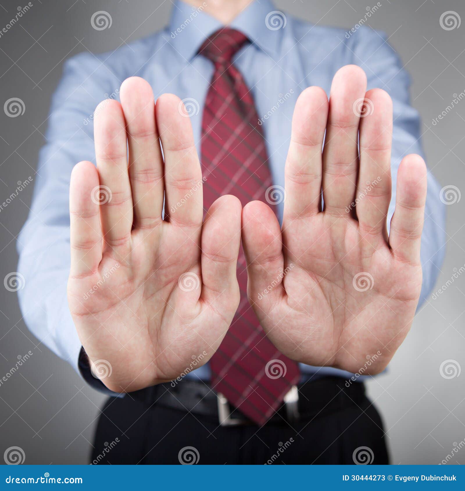 Stop Hand Gesture Stock Photos - Image: 30444273