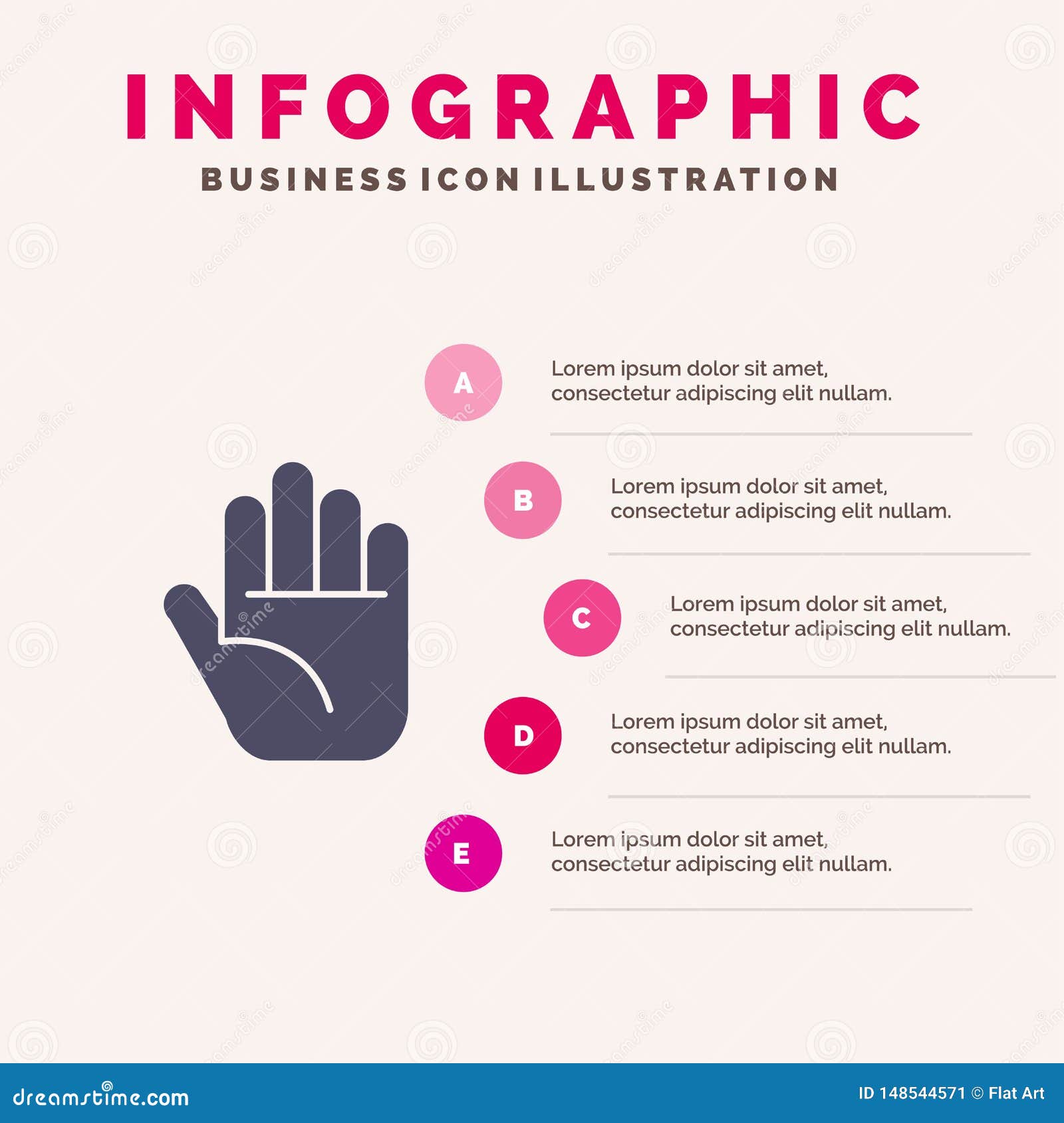 Hand Infographics Cartoon Vector | CartoonDealer.com #58210087