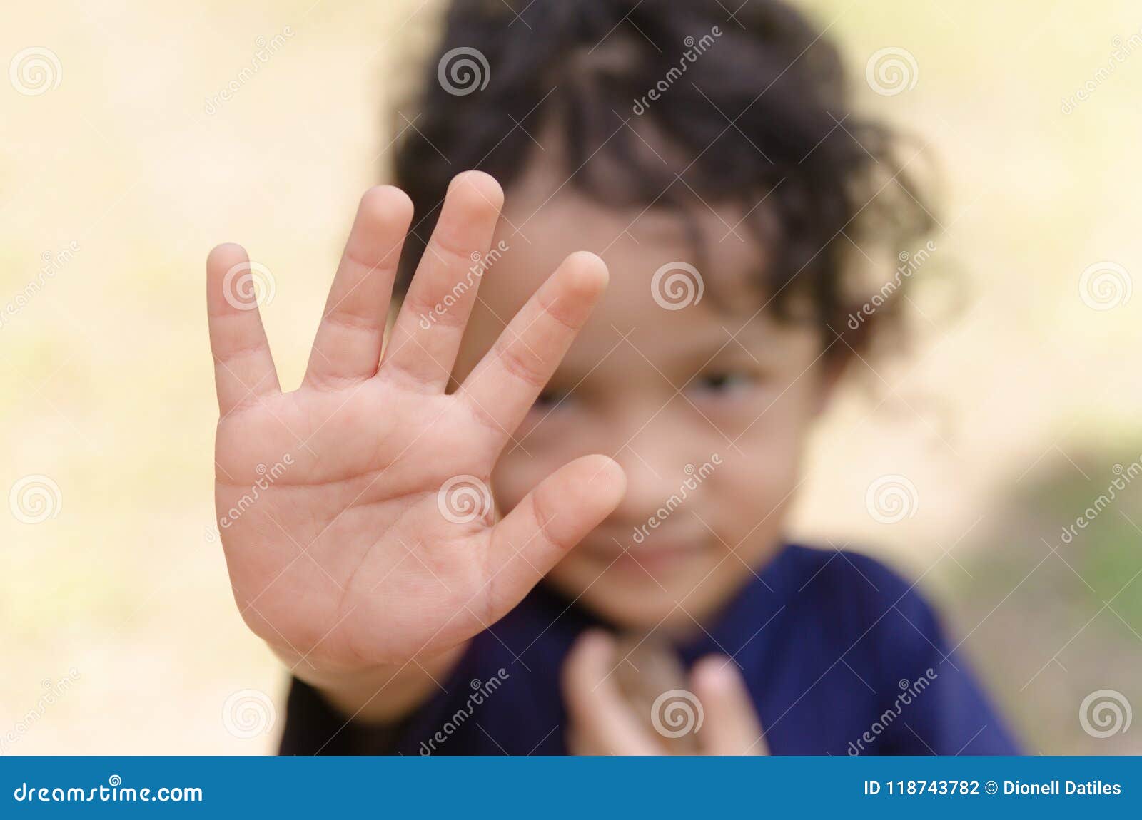 Stop hand signal stock photo. Image of emotion, discourage - 118743782