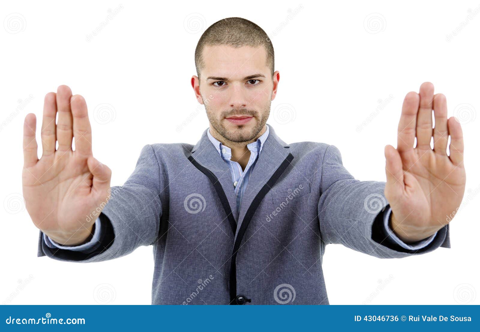 Stop hands stock photo. Image of showing, skin, confident - 43046736