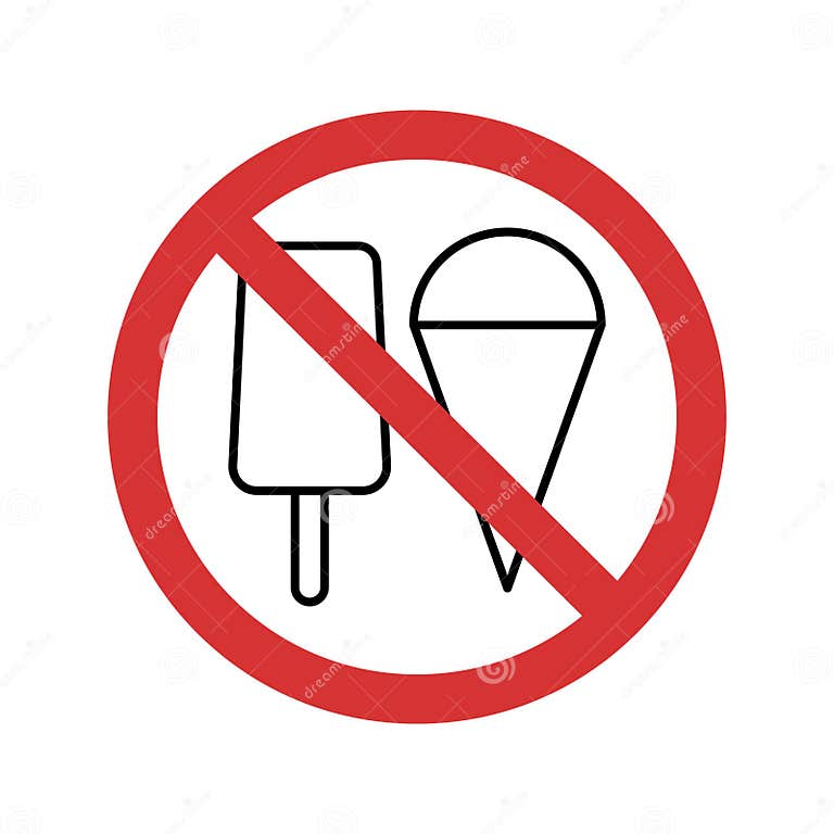 Stop Ice Pops Isolated Vector Icon Which Can Easily Modify or Edit ...