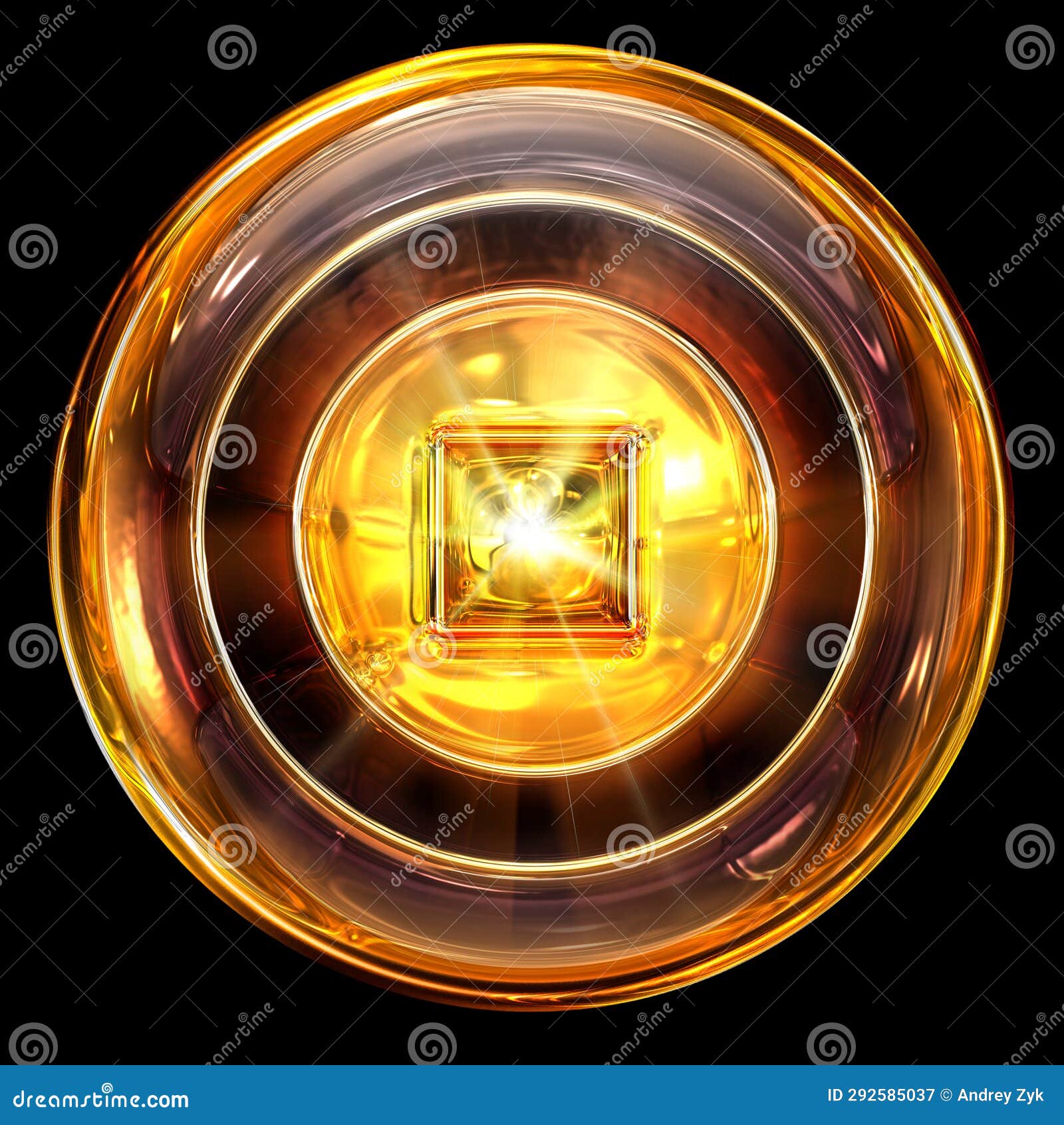 Stop icon amber stock illustration. Illustration of stop - 292585037