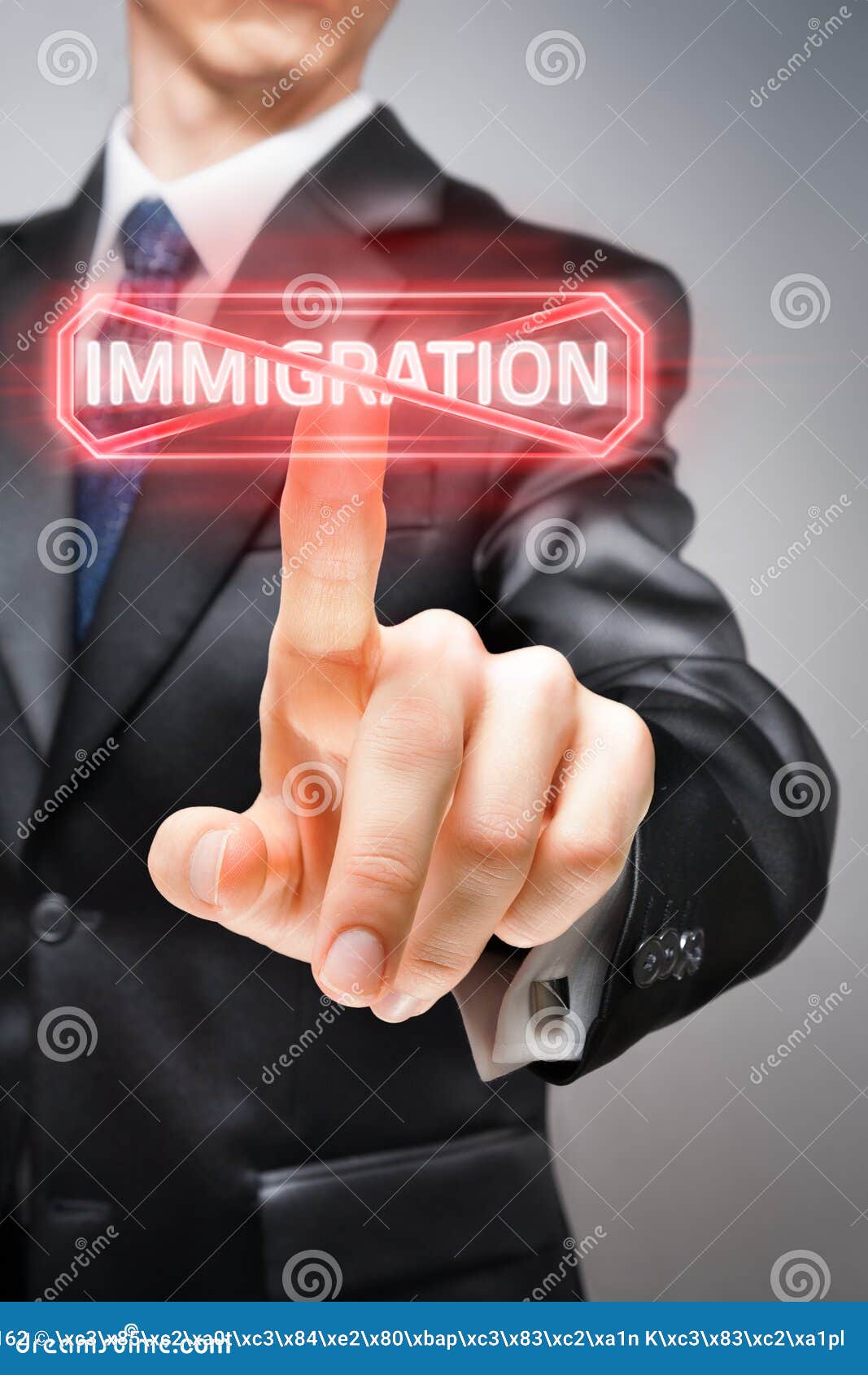 Stop immigration stock photo. Image of american, crime - 66800162