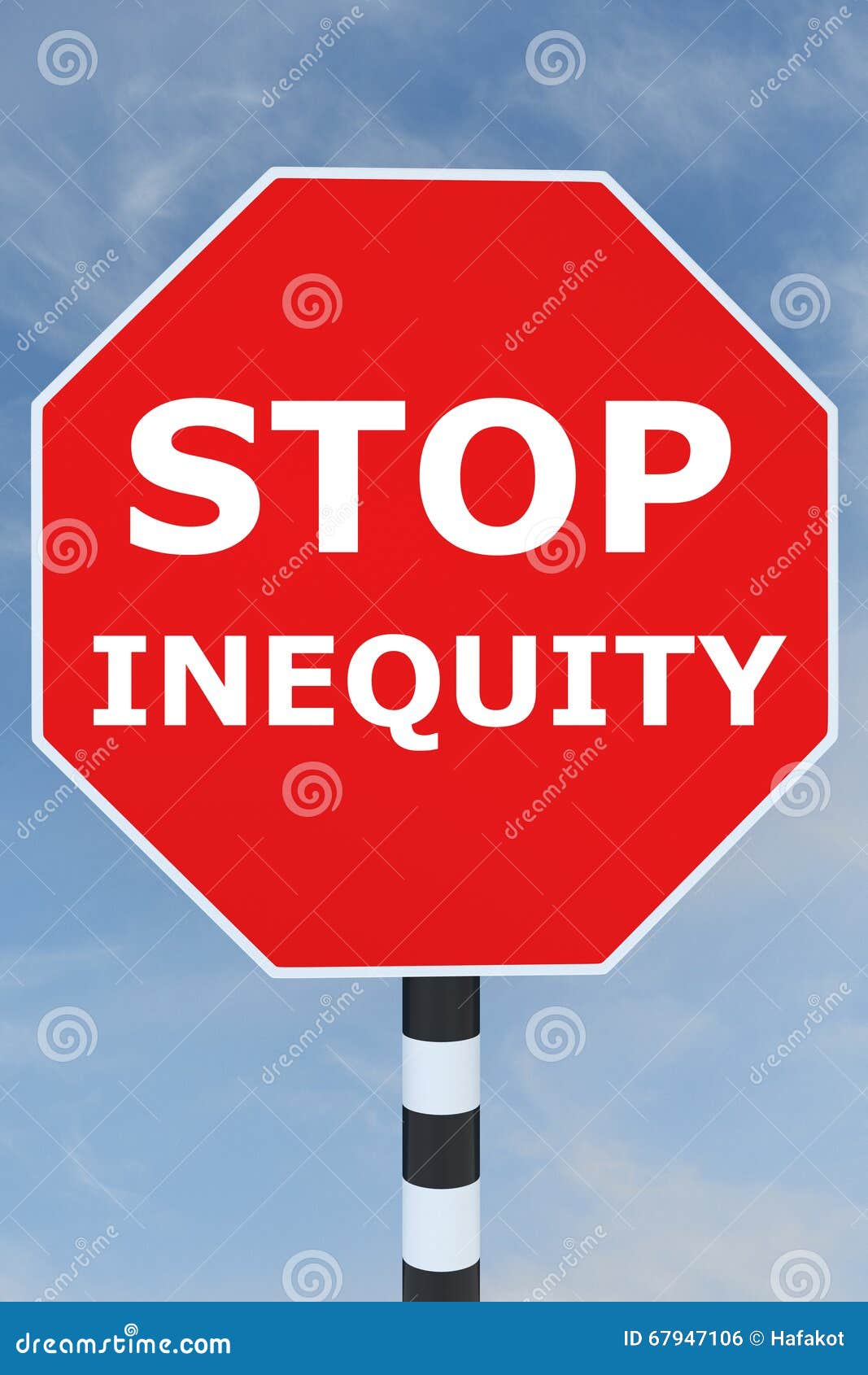 Stop Inequity concept stock photo. Image of minority - 67947106