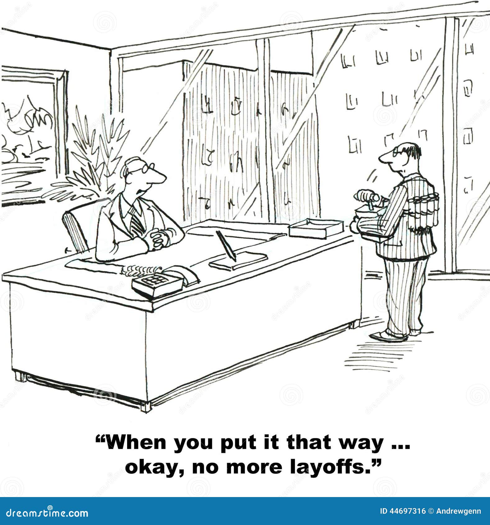 Layoffs Cartoons, Illustrations & Vector Stock Images - 481 Pictures to ...