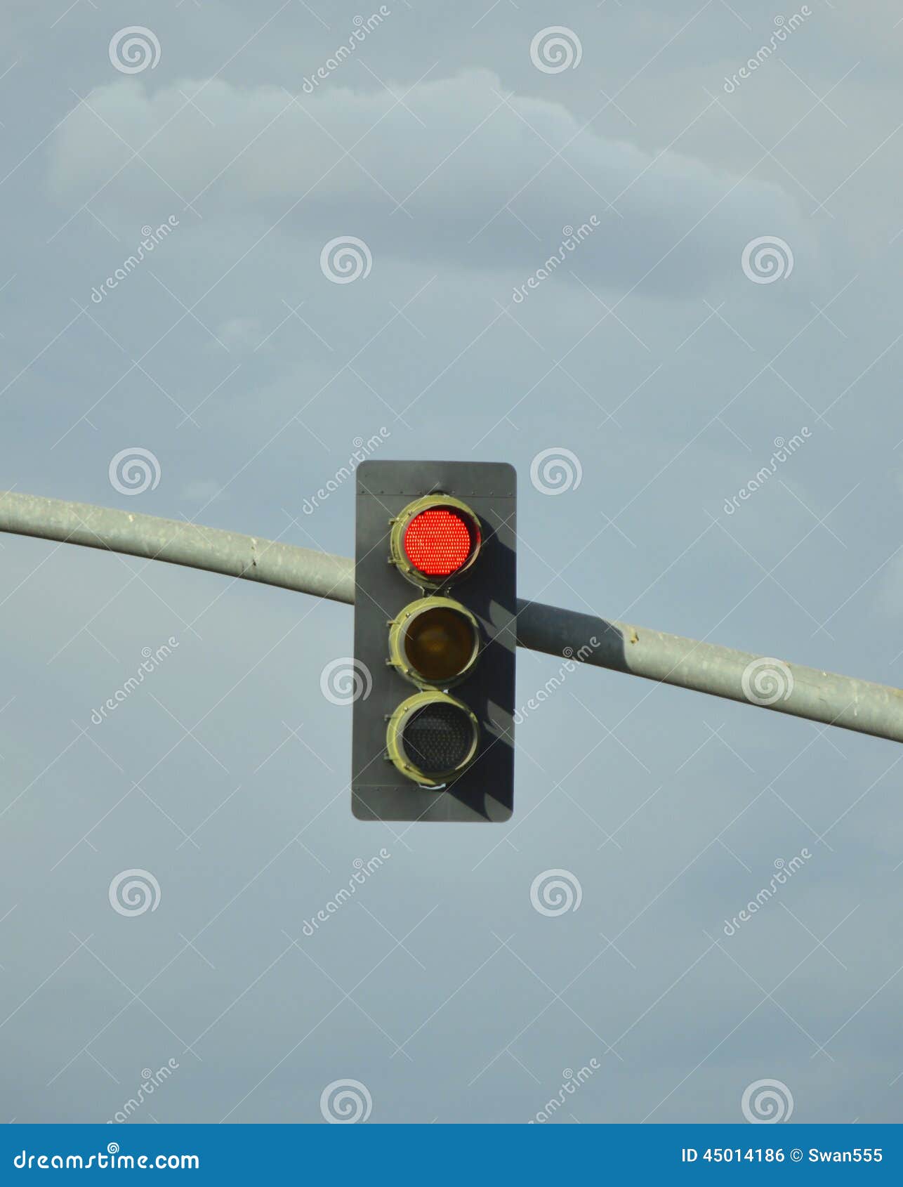 Stop light . stock photo. Image of light, danger, pole - 45014186