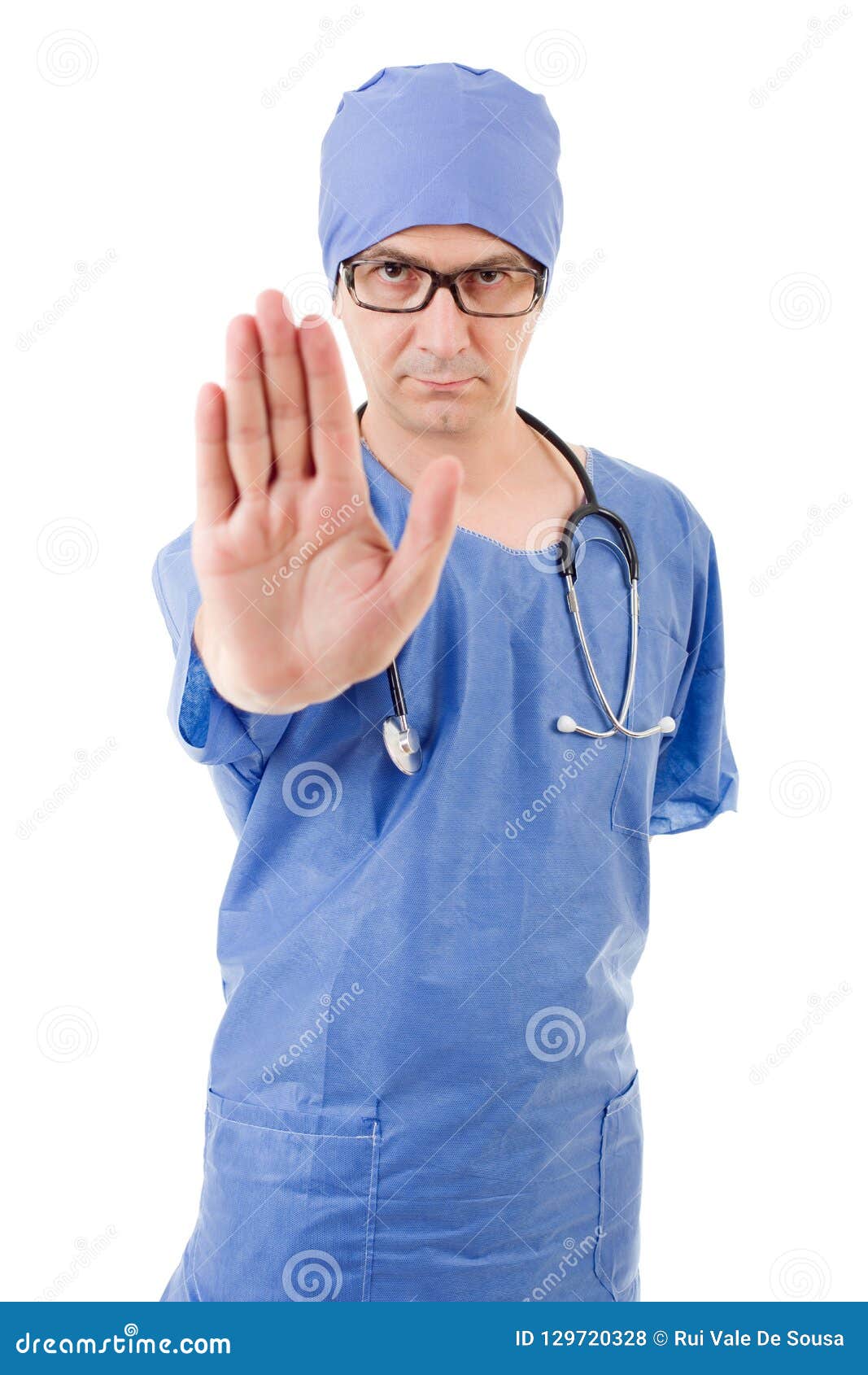 Stop stock photo. Image of medical, physician, halt - 129720328