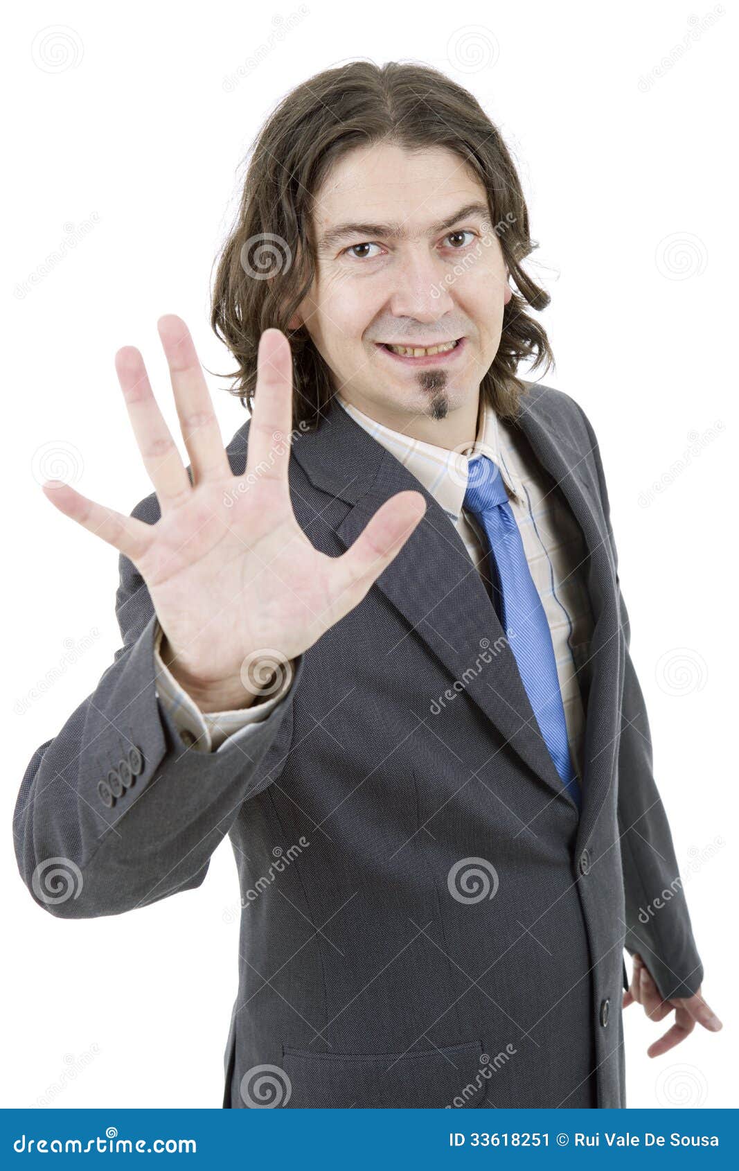 Stop man stock image. Image of finger, conceptual, caucasian - 33618251