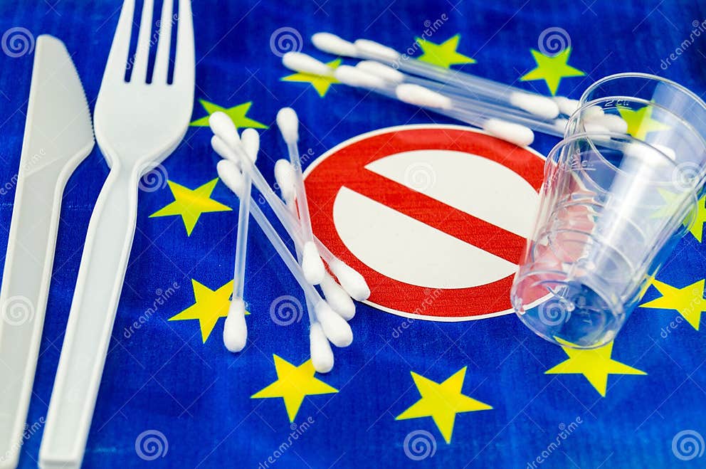 Stop micro plastics stock photo. Image of knife, platic - 134793192