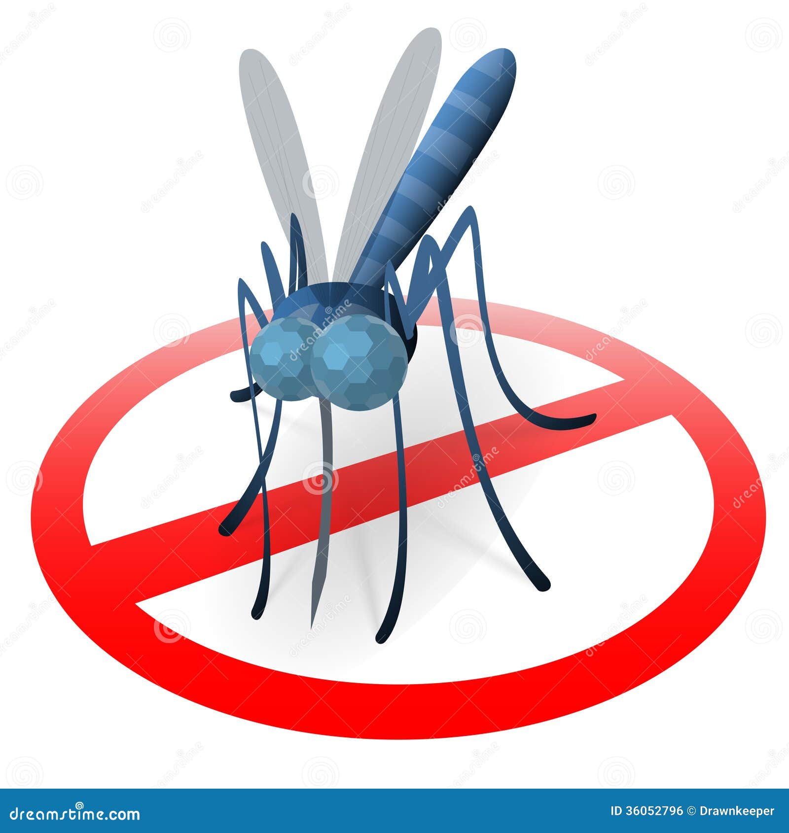 Stop Mosquito. Stop Mosquito Bite To Protect Malaria, Zika Virus Or ...