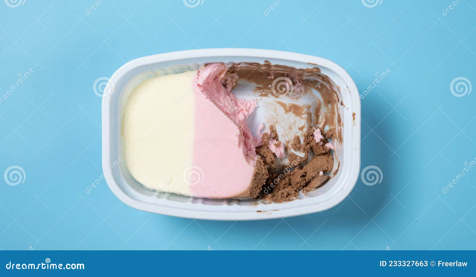 A Stop Motion Animation of Eating Multicolor Ice Cream Stock Video ...