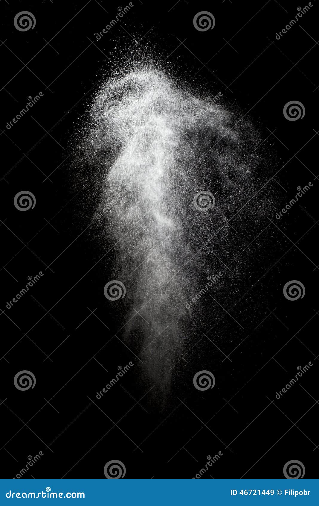 White Dust Pixel Halftone ITO Chart Icon Vector Illustration ...