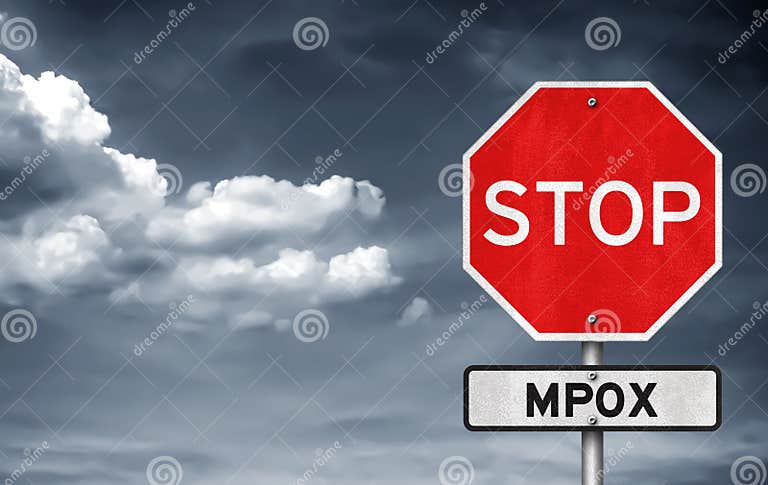 Stop Mpox Sign Formerly Known As Monkeypox Stock Photo - Image of ...