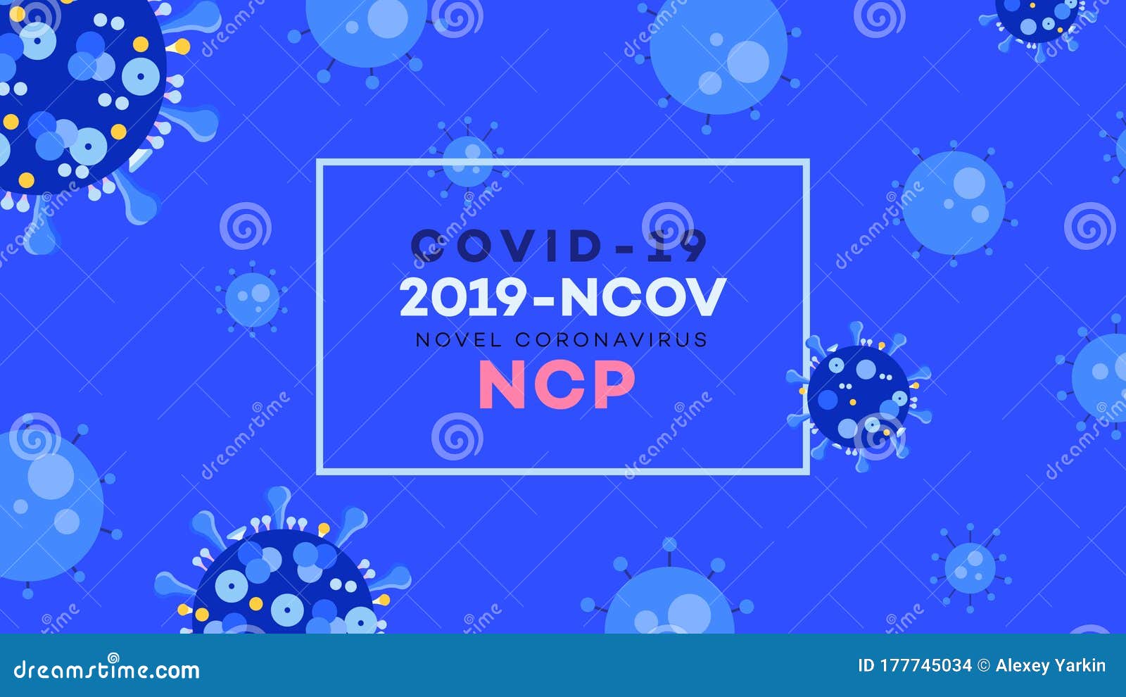 Stop Ncov Sars-cov-2, Covid-19, Coronavirus. Stock Vector ...