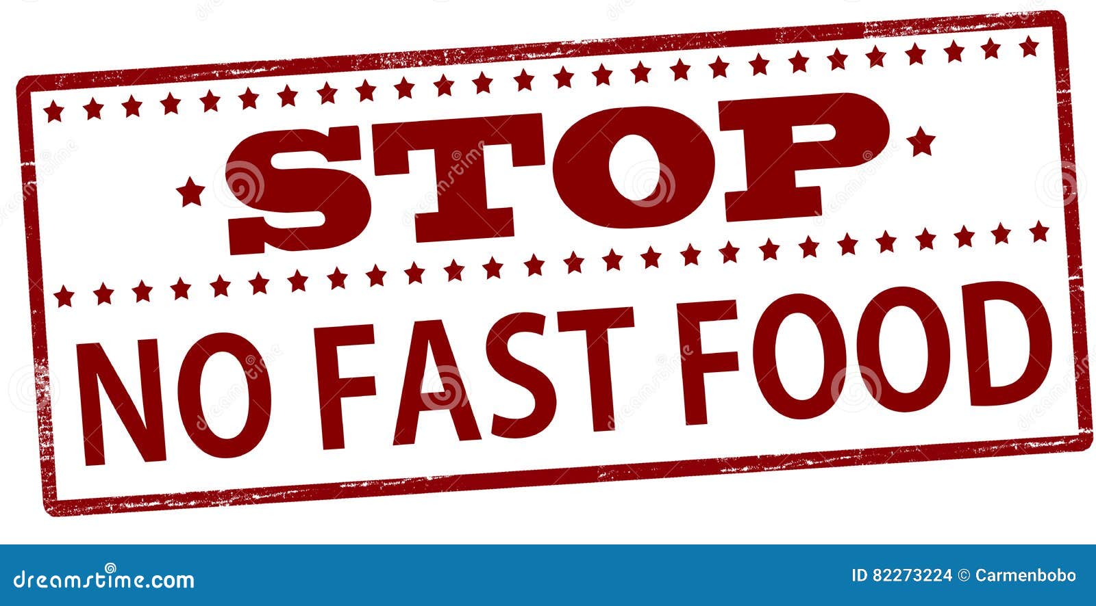 Stop no fast food stock illustration. Illustration of swift - 82273224