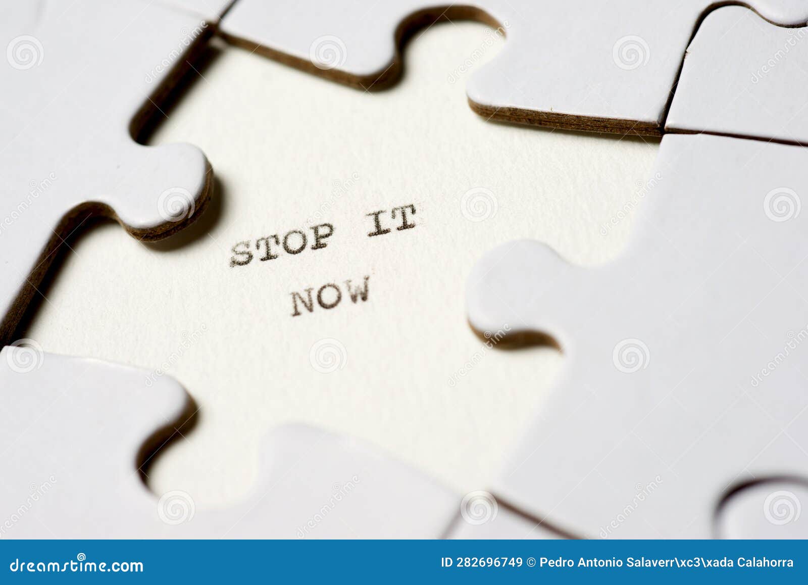 Stop it now stock image. Image of pieces, vintage, typewriter - 282696749