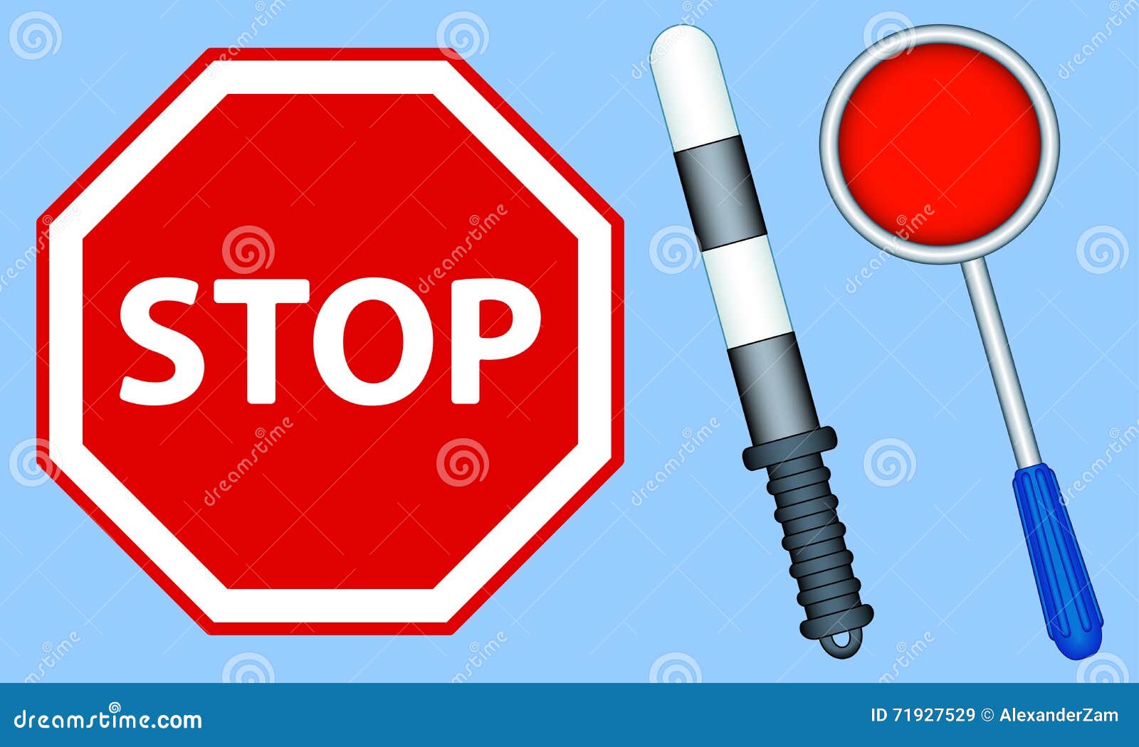 Stop objects icons stock vector. Illustration of highway - 71927529