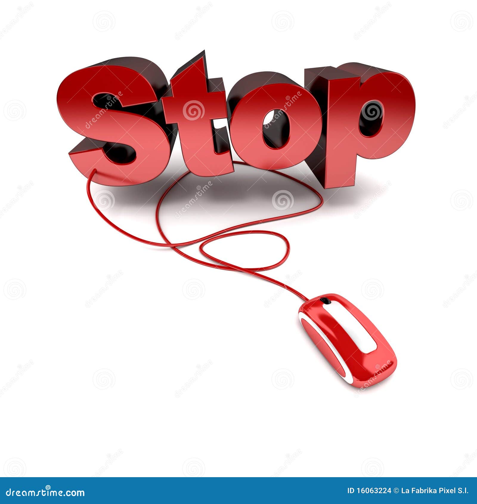 Stop online stock illustration. Illustration of abort - 16063224