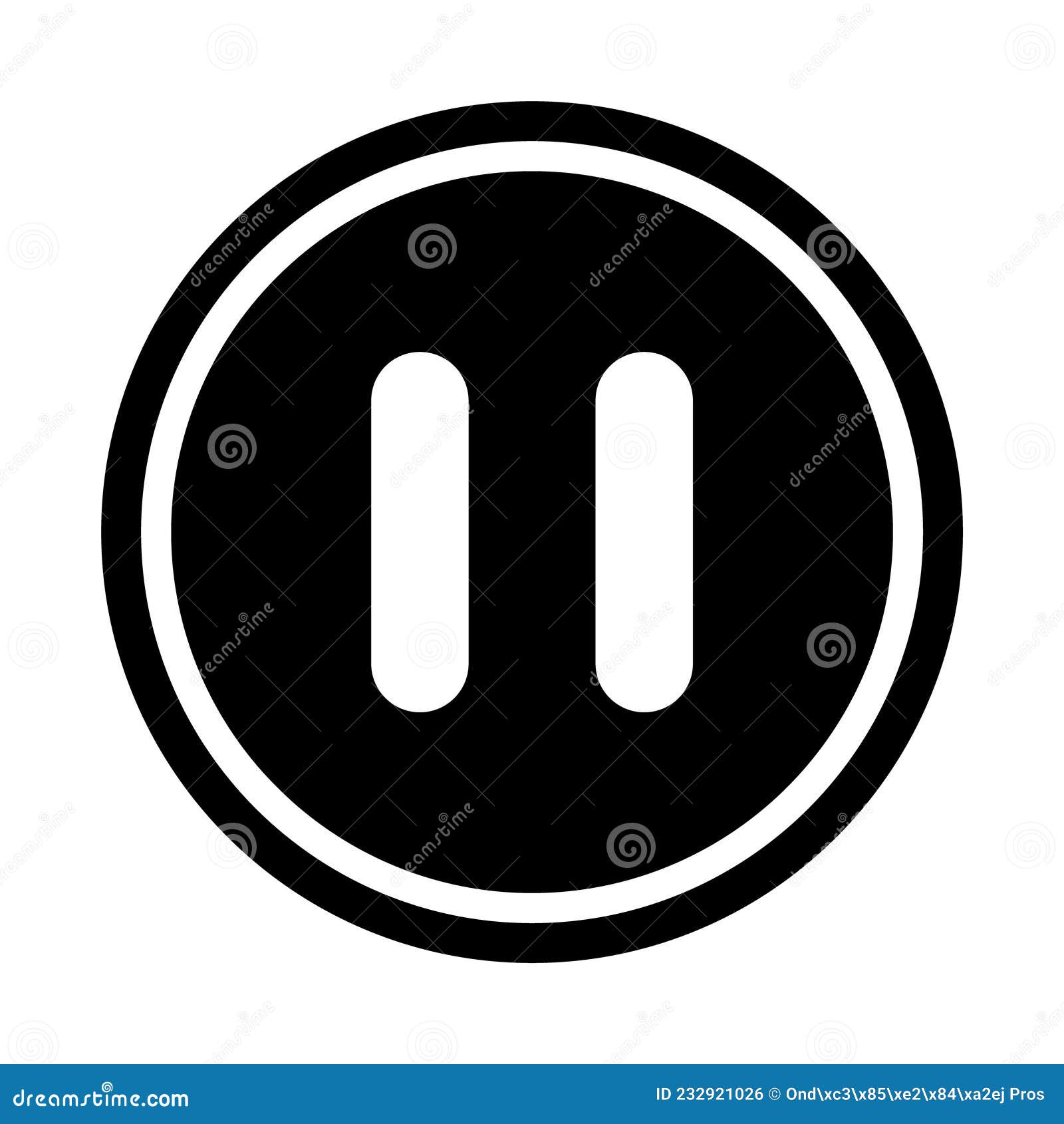 Stop and Pause Icon, Interface Media Button, Internet Player Video ...