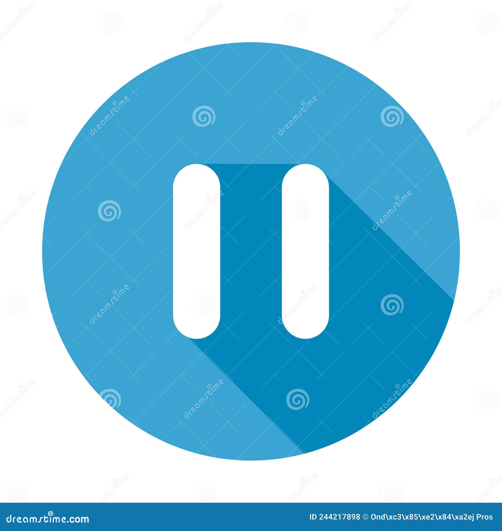 Stop and Pause Icon, Interface Media Button, Internet Player Video ...