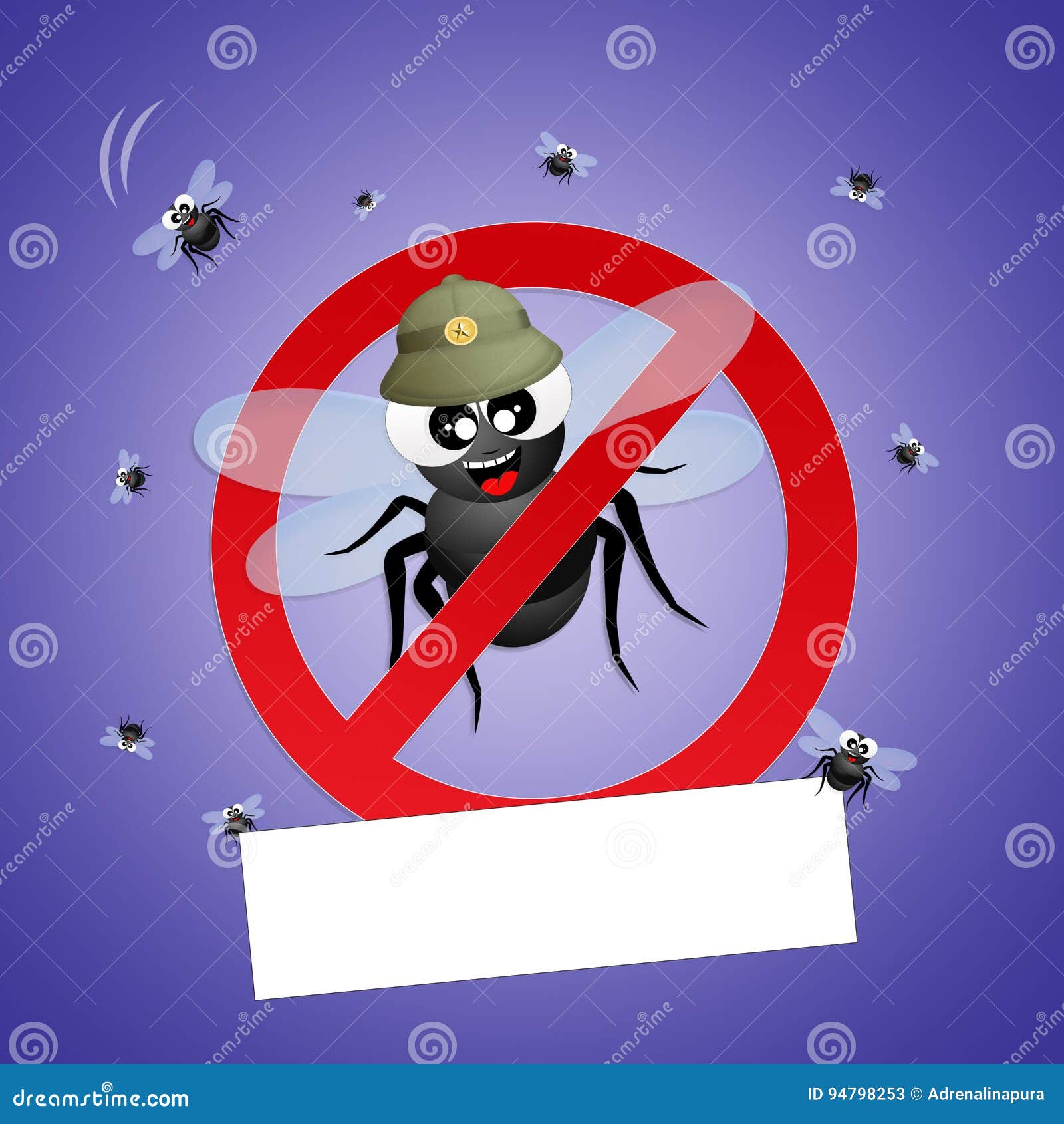 Stop pest stock illustration. Illustration of disinfestation - 94798253