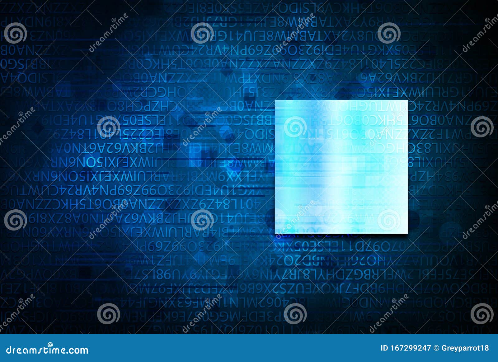 Stop Play Icon Abstract Blue Background Illustration Design Stock ...