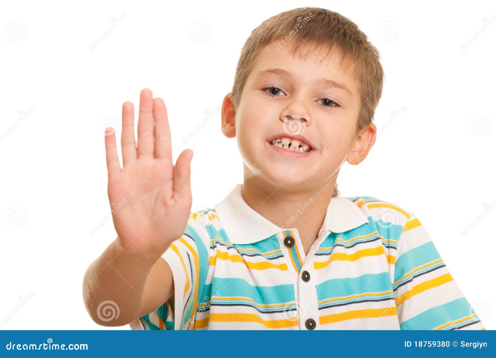 Stop, please! stock photo. Image of alone, caucasian - 18759380