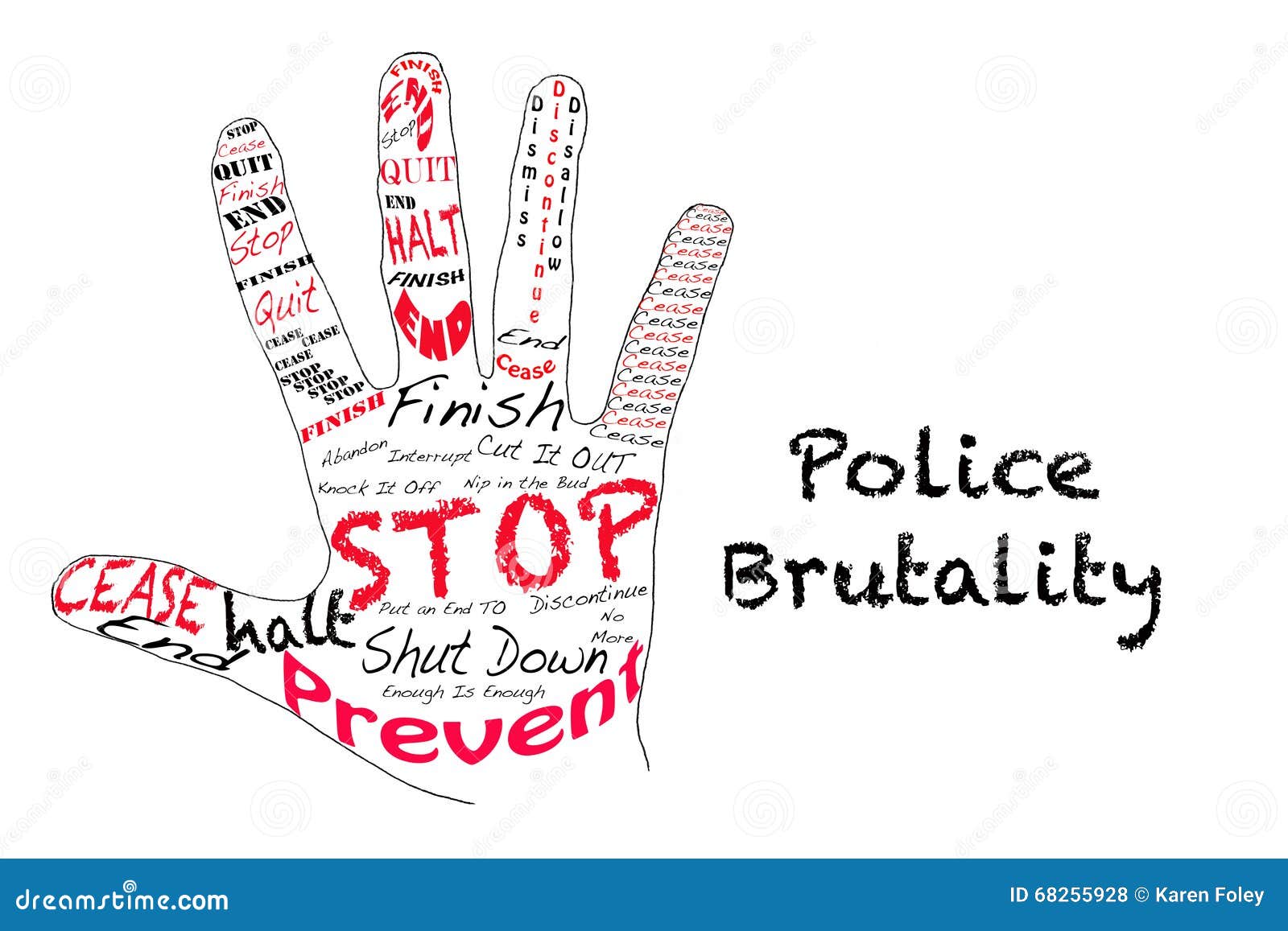 Stop Police Brutality Stock Photo | CartoonDealer.com #68255928 Stop Police Brutality Stock Photo | CartoonDealer.com #68255928