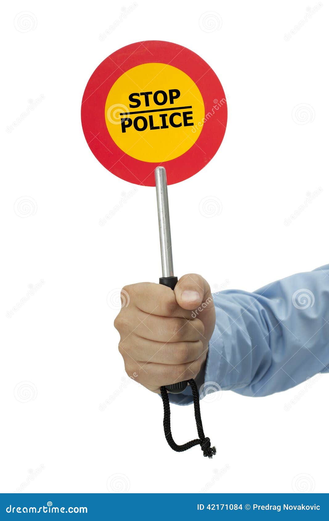 Stop Police stock photo. Image of front, transportation - 42171084