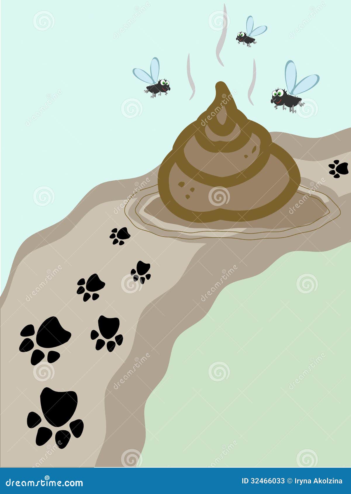 Stop Dog Poop. Ban Pet Shit. Red Prohibition Road Sign Vector ...