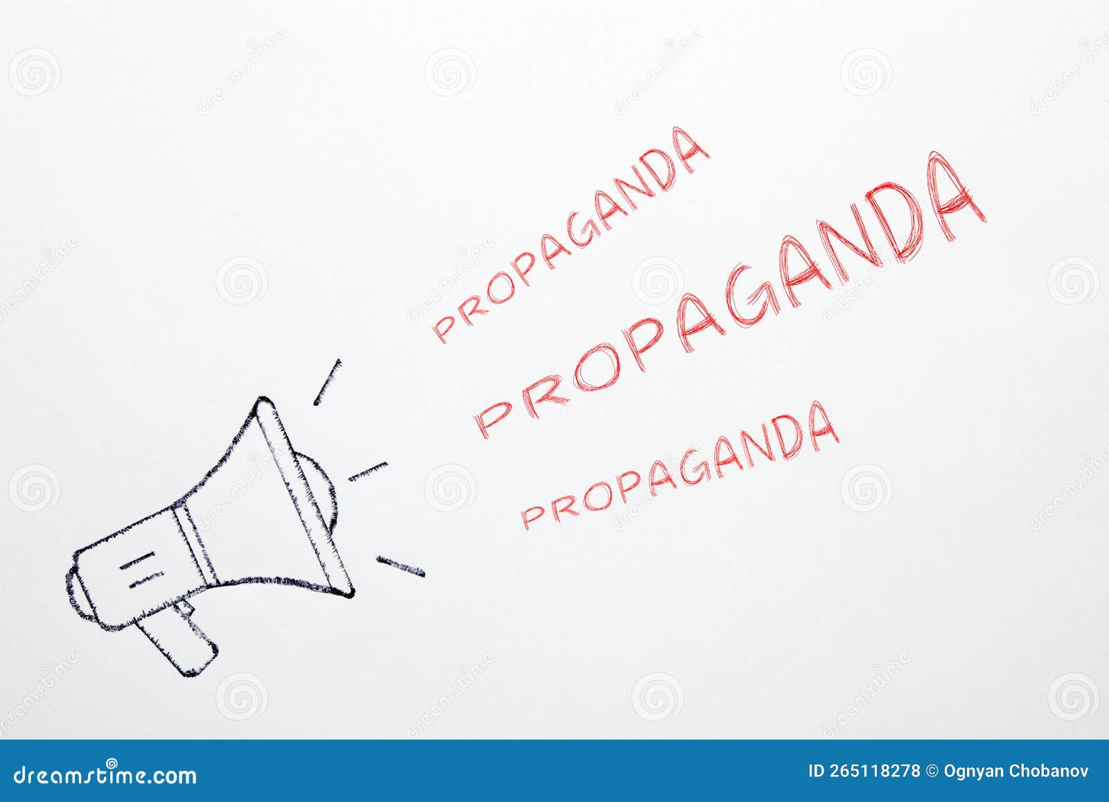 The Power Of Propaganda. Royalty-Free Illustration | CartoonDealer.com ...