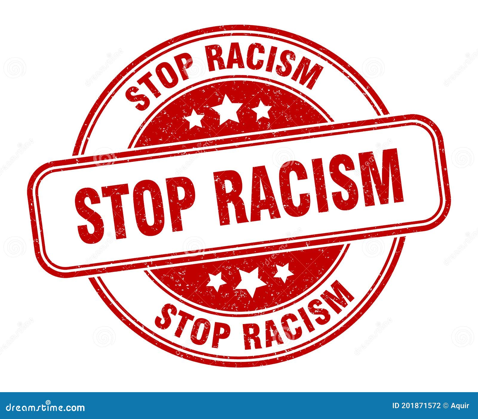 Stop Racism Stamp. Stop Racism Label. Round Grunge Sign Stock Vector ...