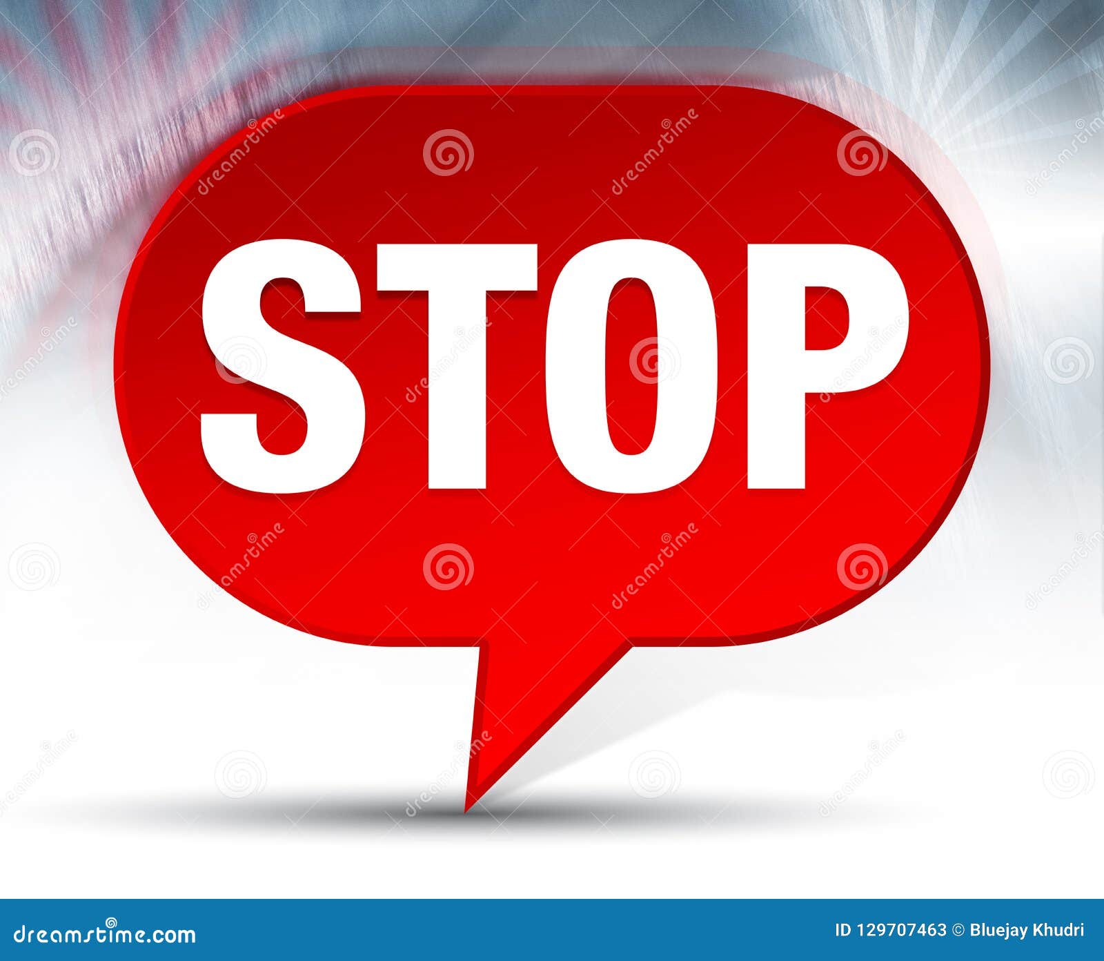 Stop Red Bubble Background stock illustration. Illustration of stop ...